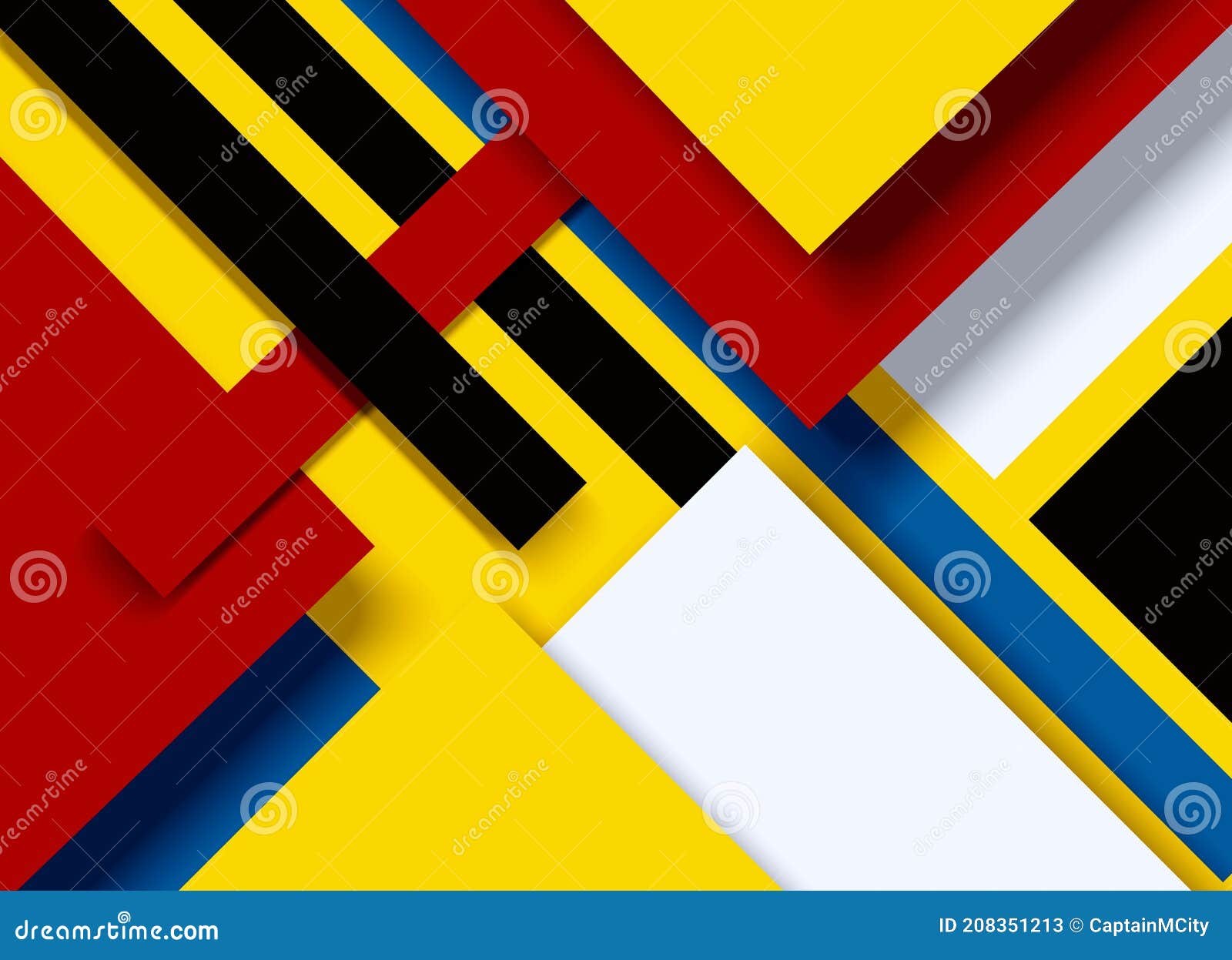 Abstract Geometric Multi-layered Background Stock Vector - Illustration ...
