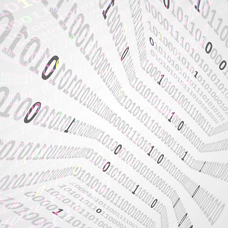 Vector Illustration Abstract Matrix Background Stock Illustration ...