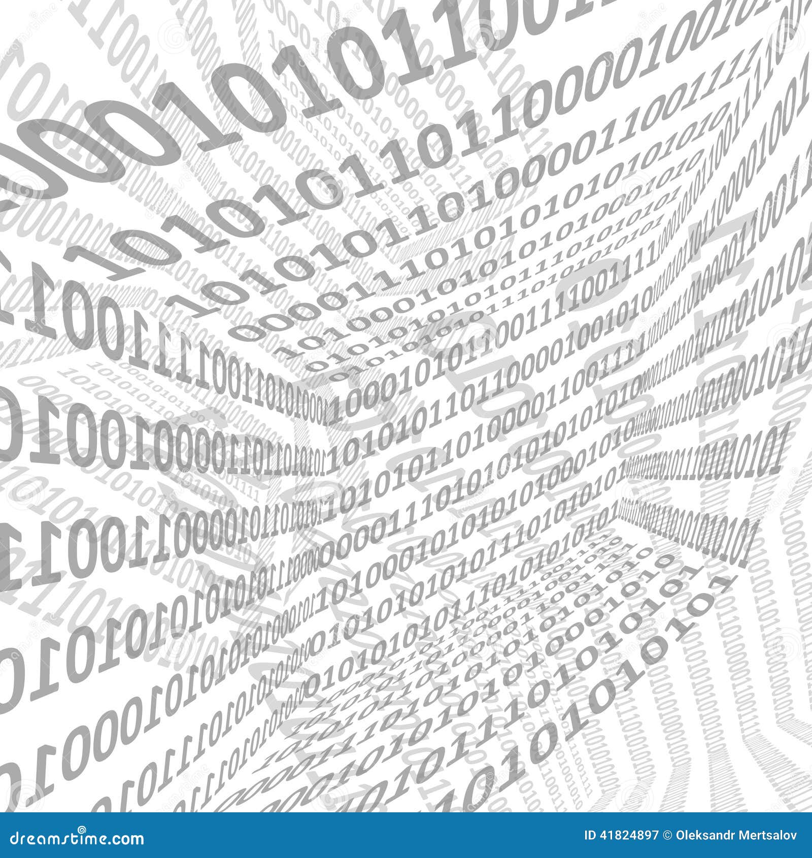 Vector Illustration Abstract Matrix Background Stock Illustration ...