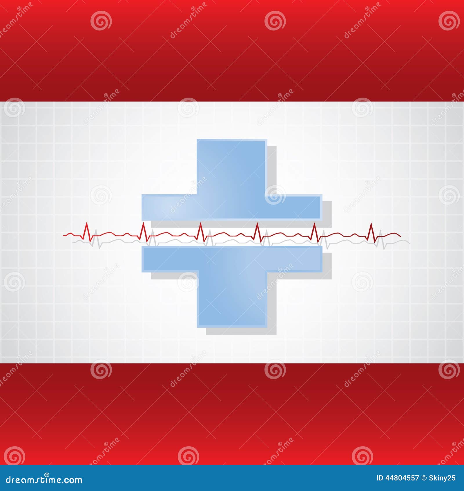 Vector Illustration of Abstract Medical Background . Stock Vector ...