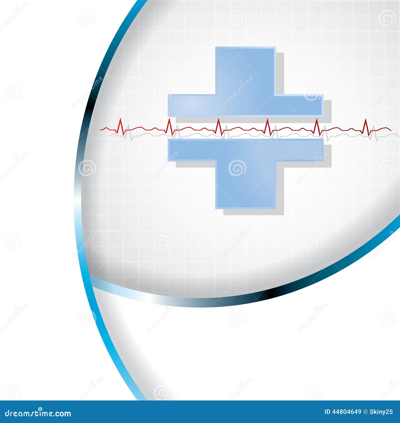 Vector Illustration of Abstract Medical Background . Stock Vector ...