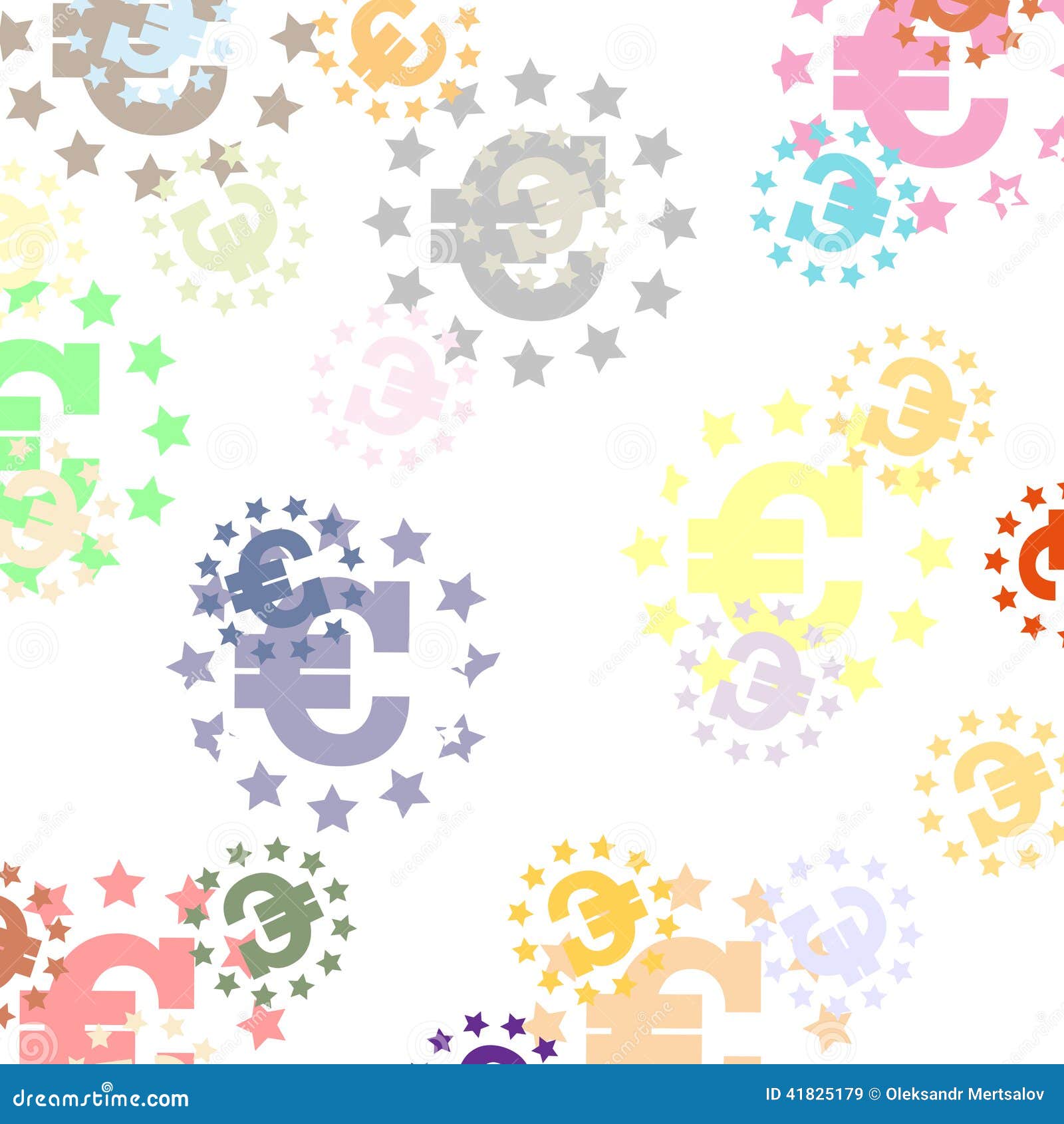 Vector Illustration Abstract Money Background Stock Vector ...