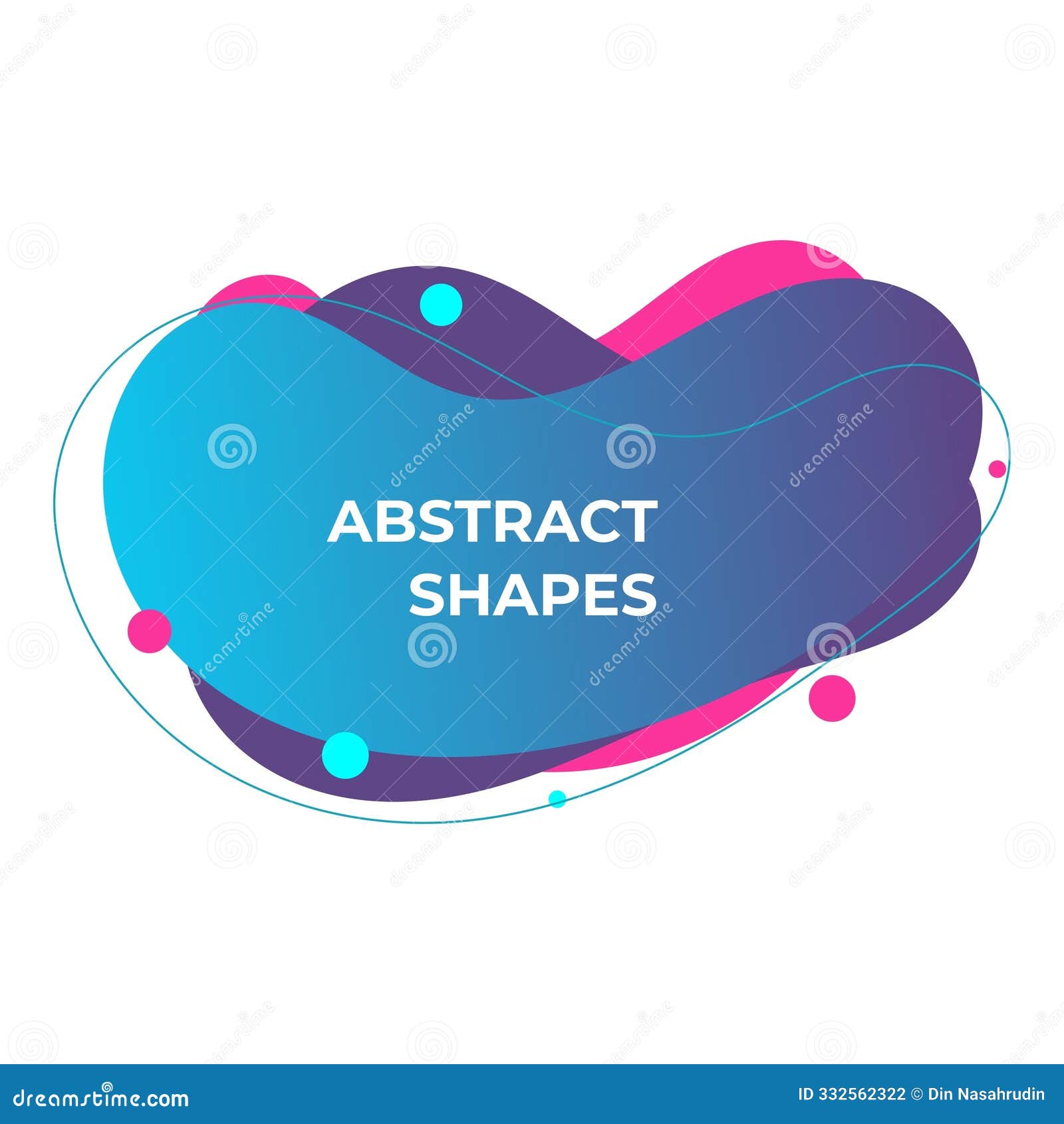 Vector Illustration Abstract Shape. Colorful Creative Frames for ...