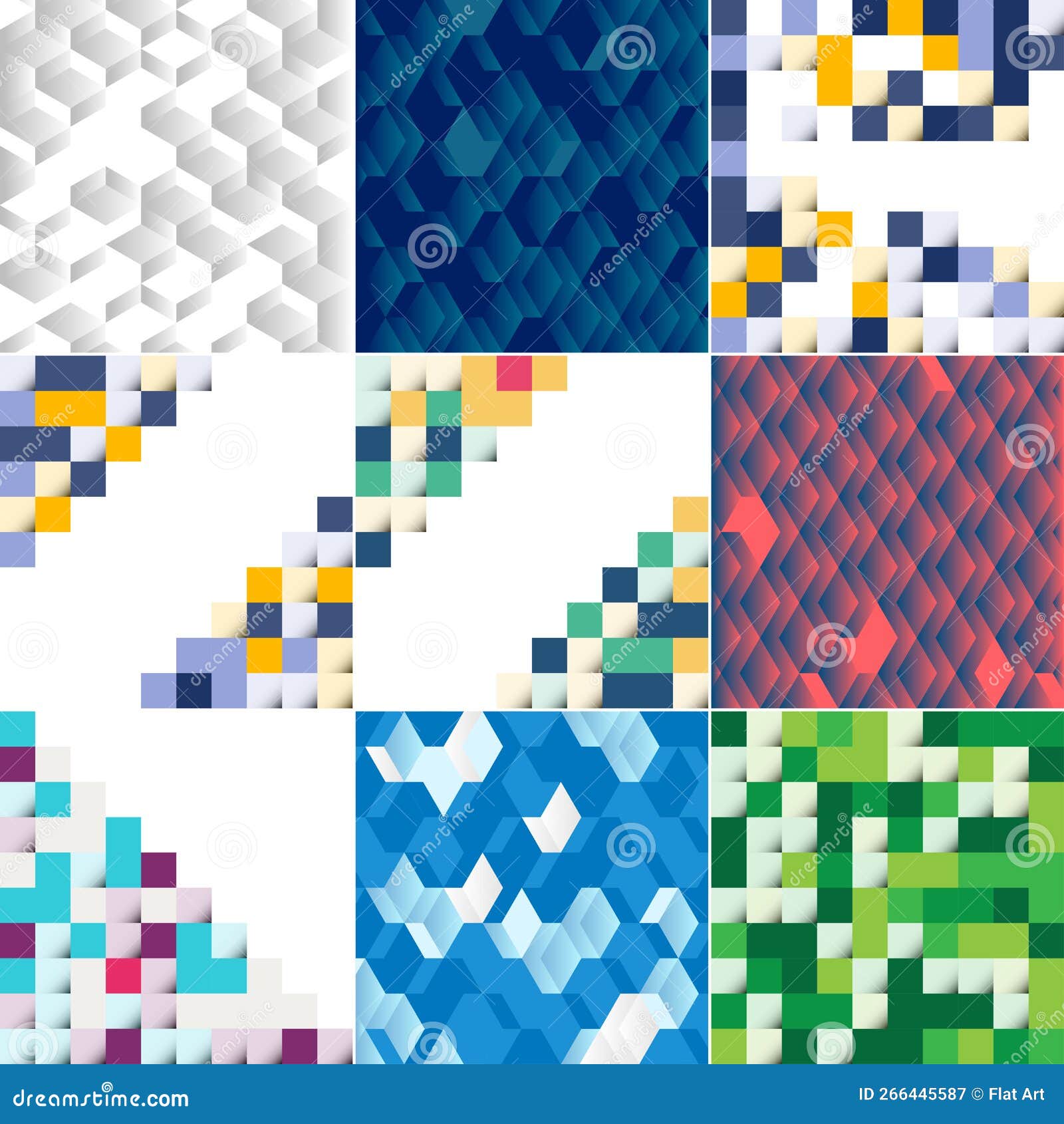 Vector Illustration of Abstract Squares Suitable As a Background Design ...