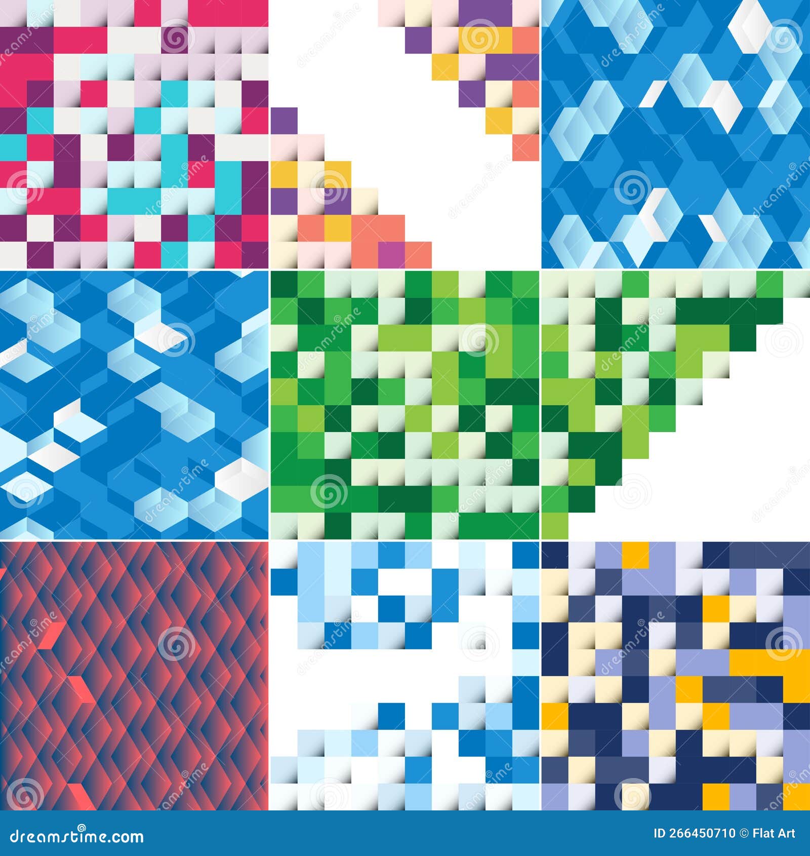 Vector Illustration of Abstract Squares Suitable As a Background Design ...