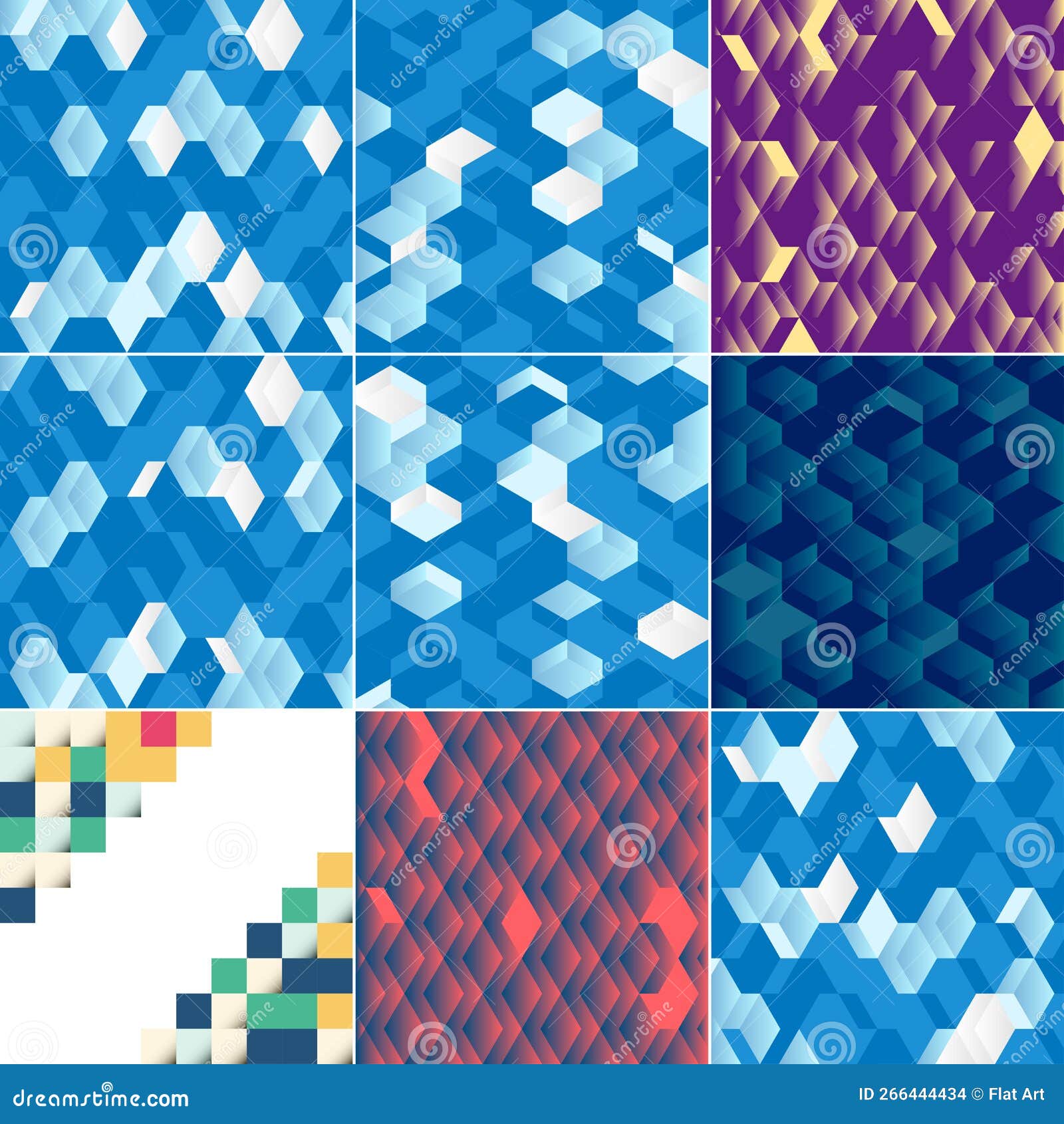 Vector Illustration of Abstract Squares Suitable As a Background Design ...