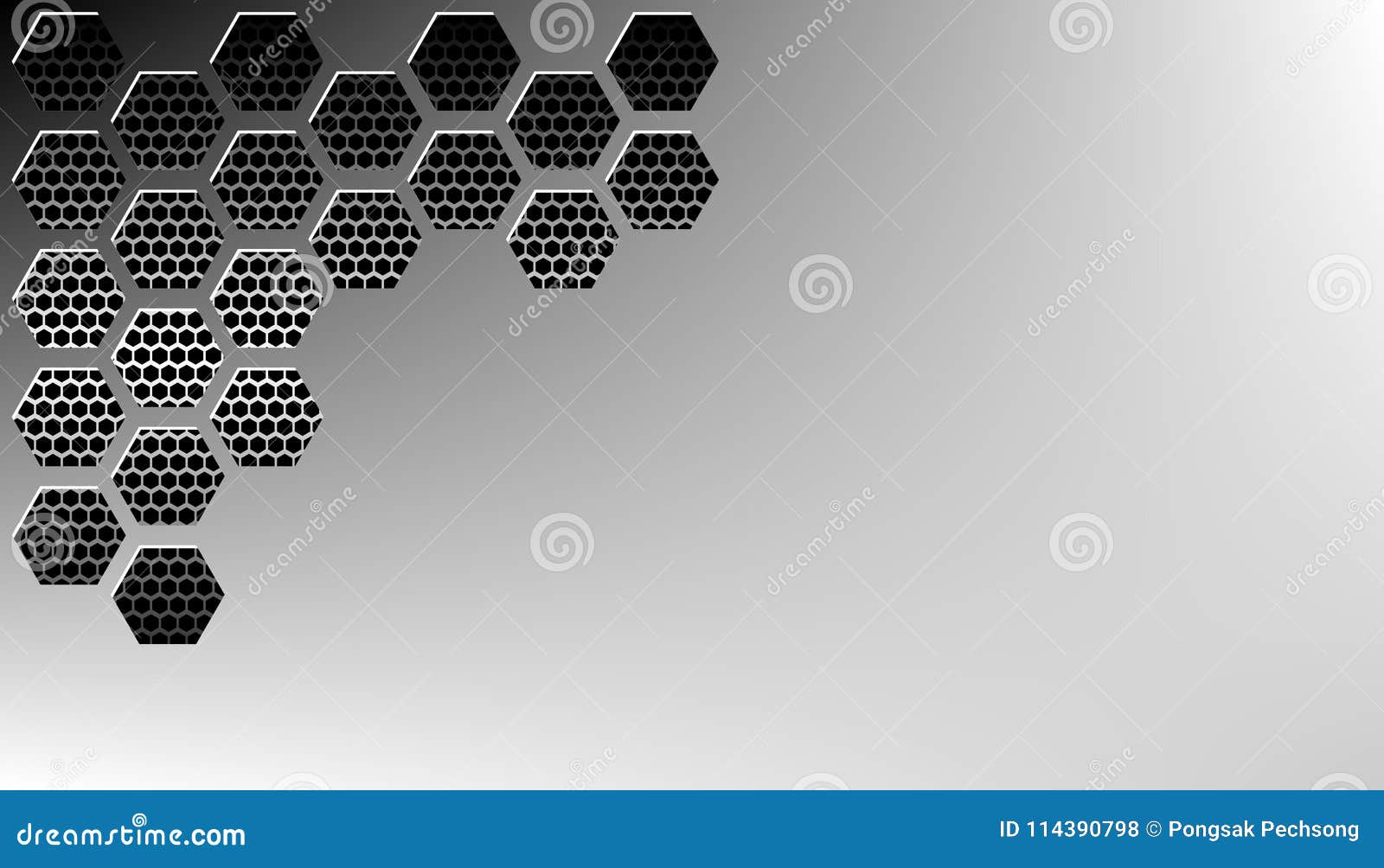 Vector Illustration of Abstract Stainless Steel Metal Panel with Grunge ...