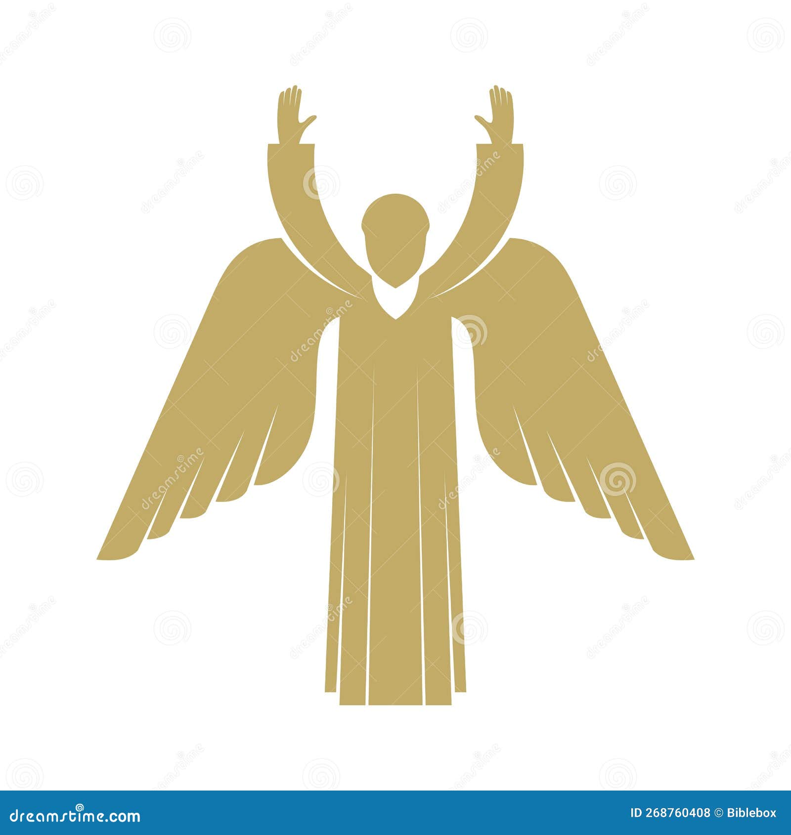 Vector Illustration. the Angel is God S Herald Stock Vector ...