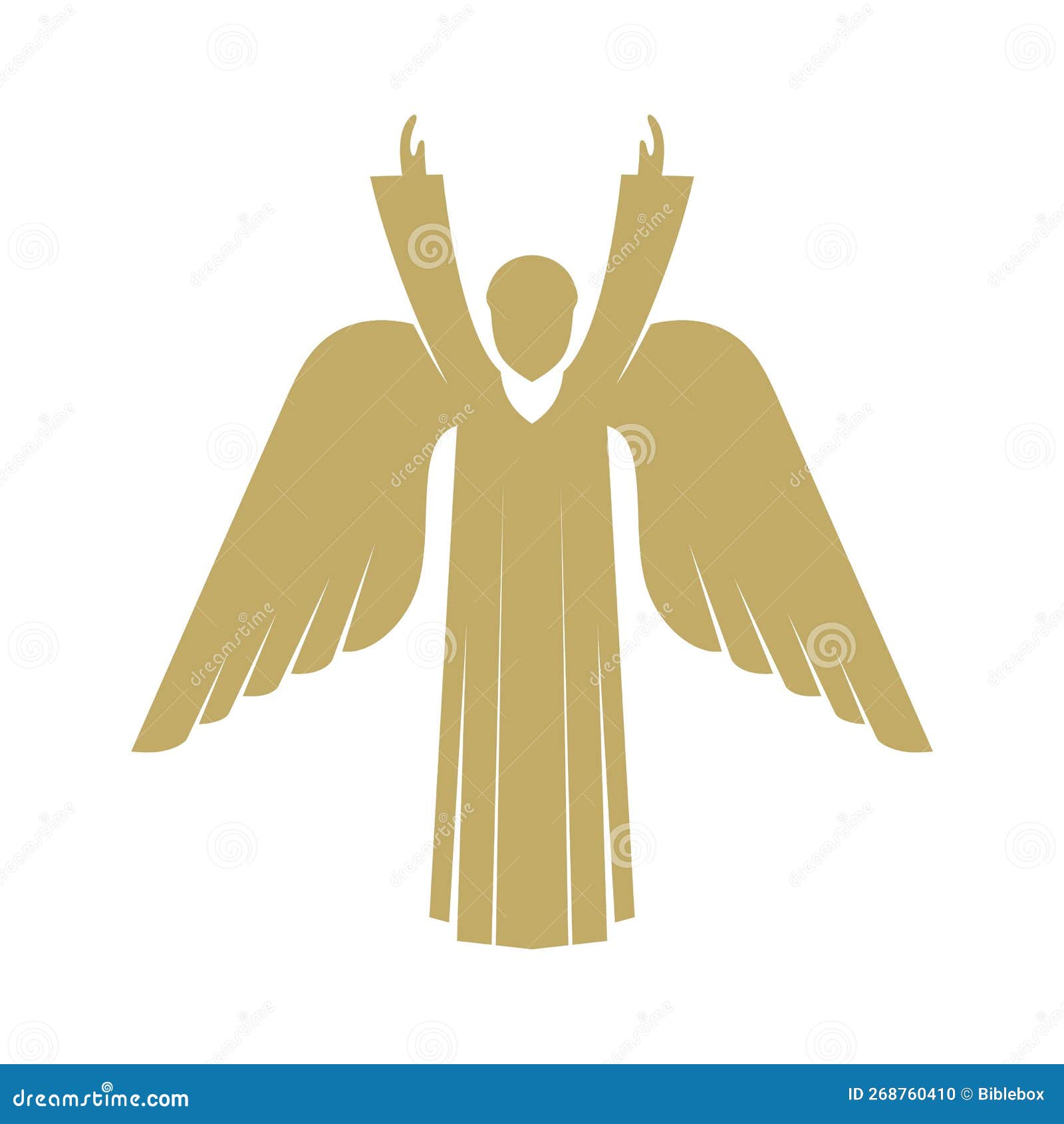 Vector Illustration. the Angel is God S Herald Stock Vector ...