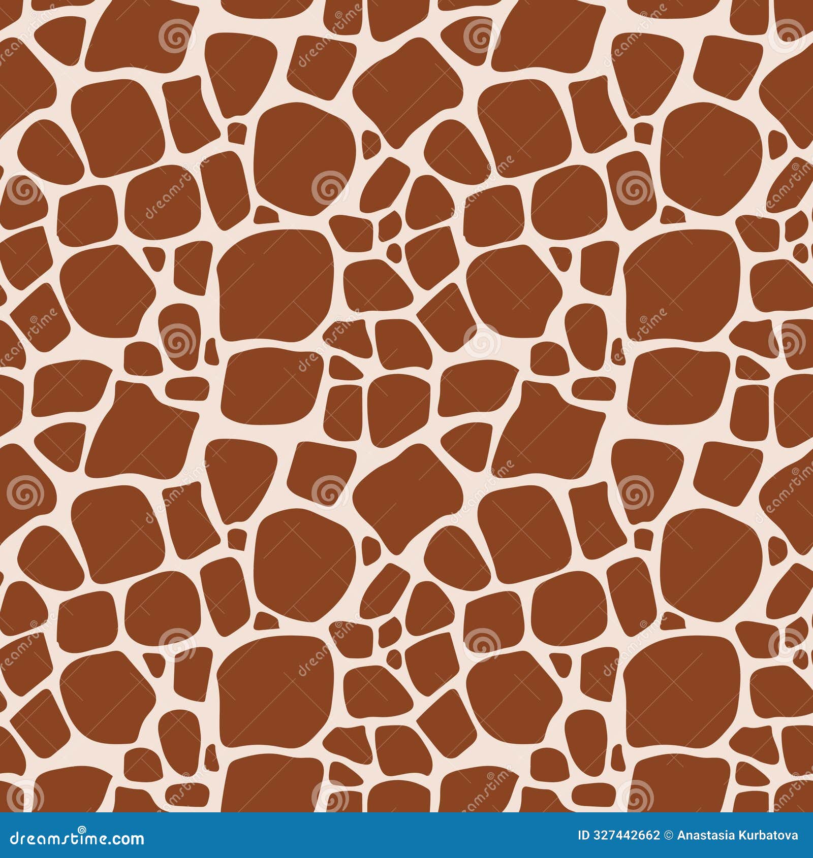 Vector Illustration, Animal Pattern, Giraffe Spots Stock Illustration ...