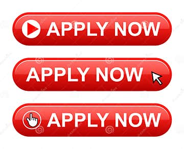 Apply now button stock vector. Illustration of business - 120302516