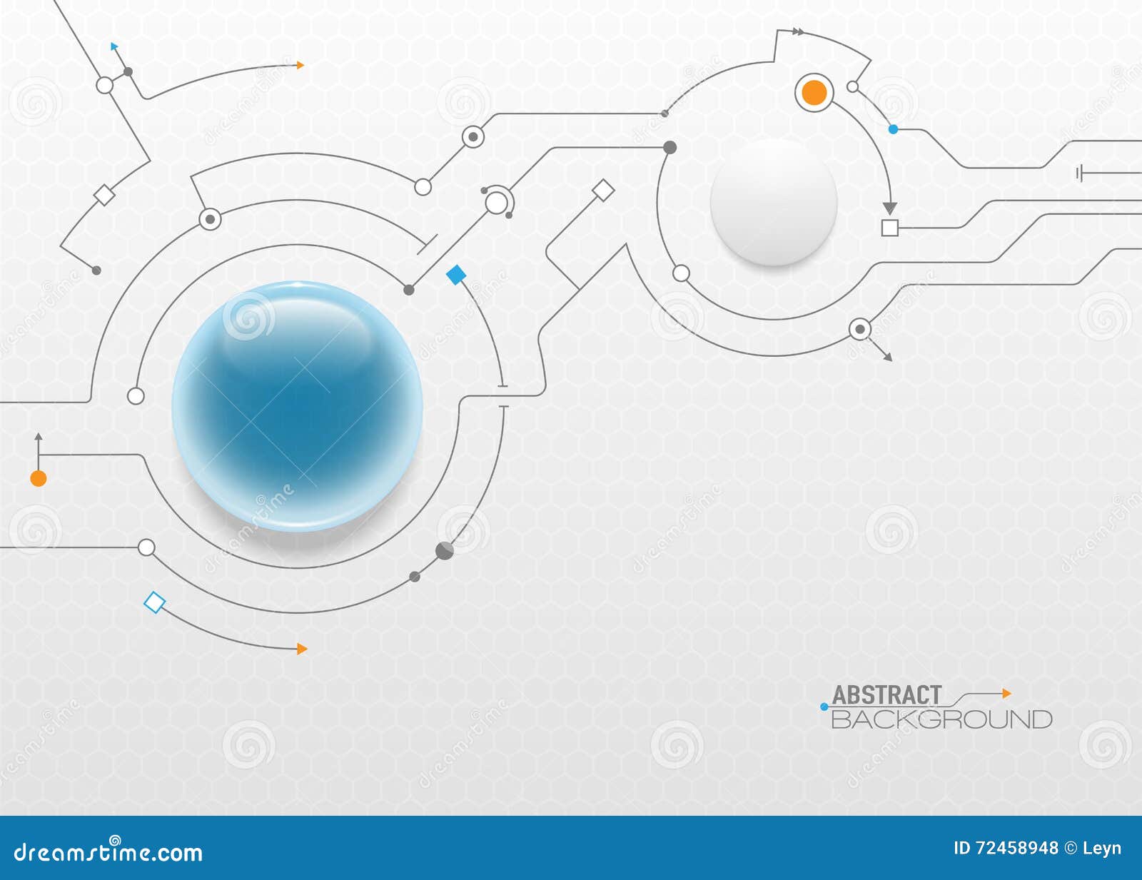 Vector Illustration Background of Abstract Communication Stock ...