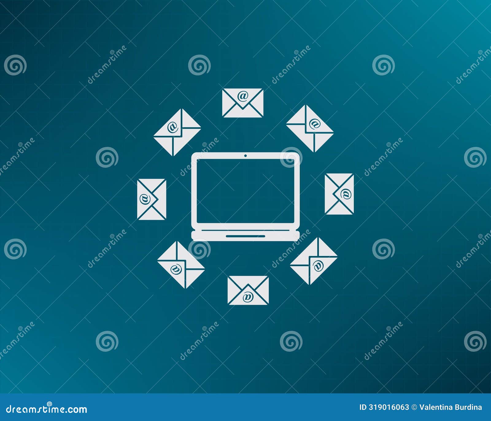 Vector Illustration, Background with Gradient Stock Vector ...