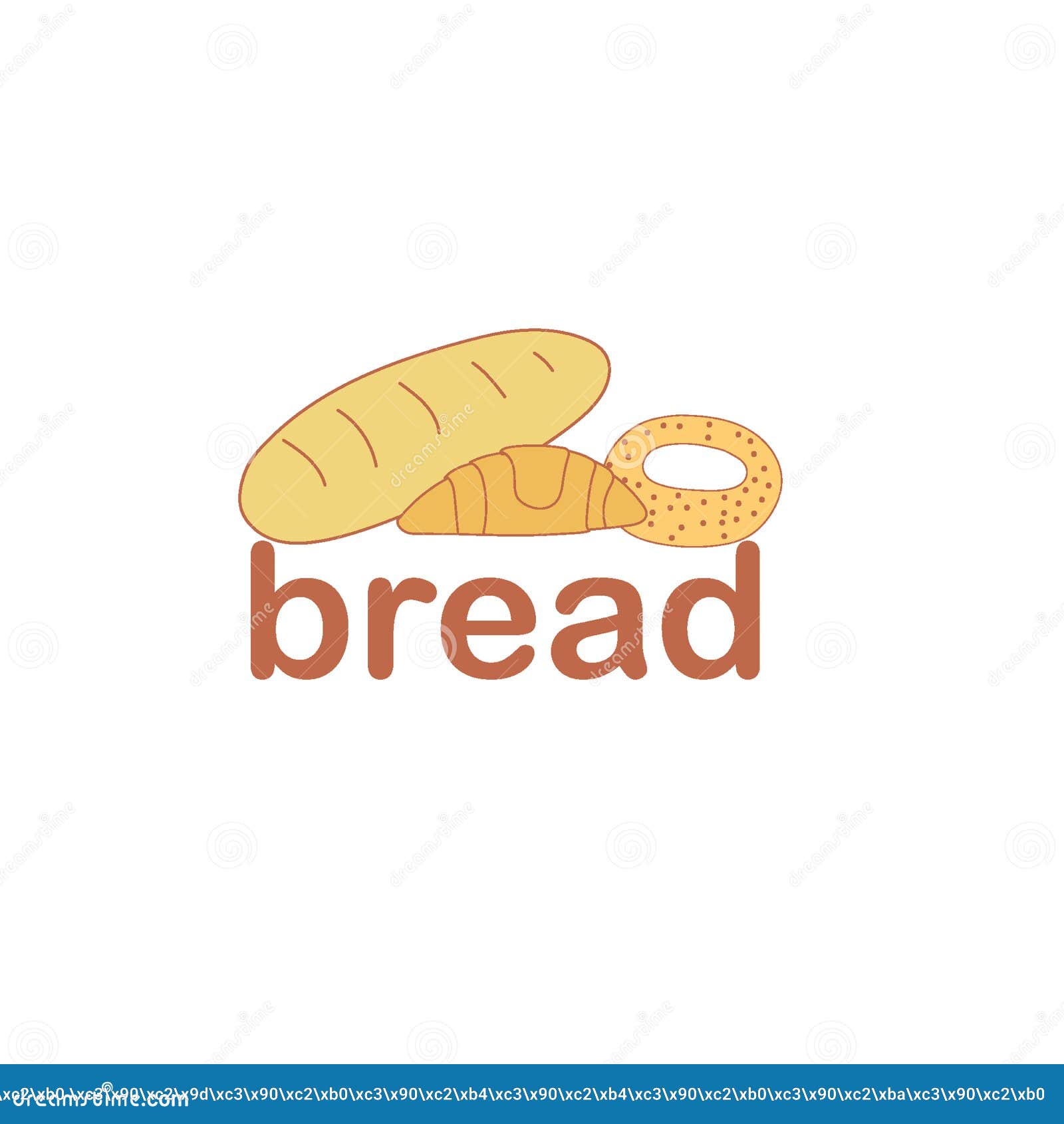 Vector Illustration for Bakery, Cafe or Logo Stock Vector ...