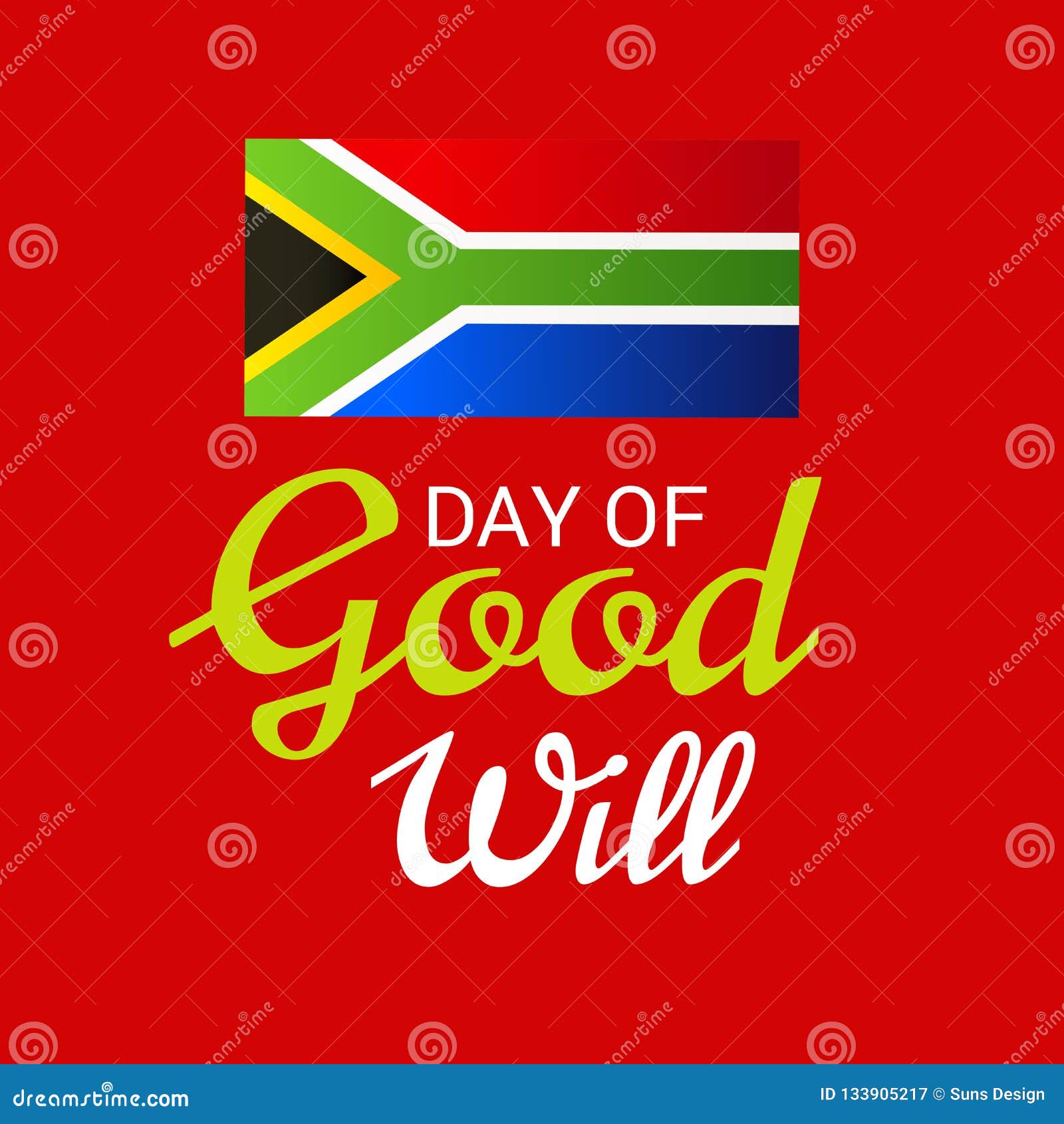 Day of Good Will. stock illustration. Illustration of card - 133905217