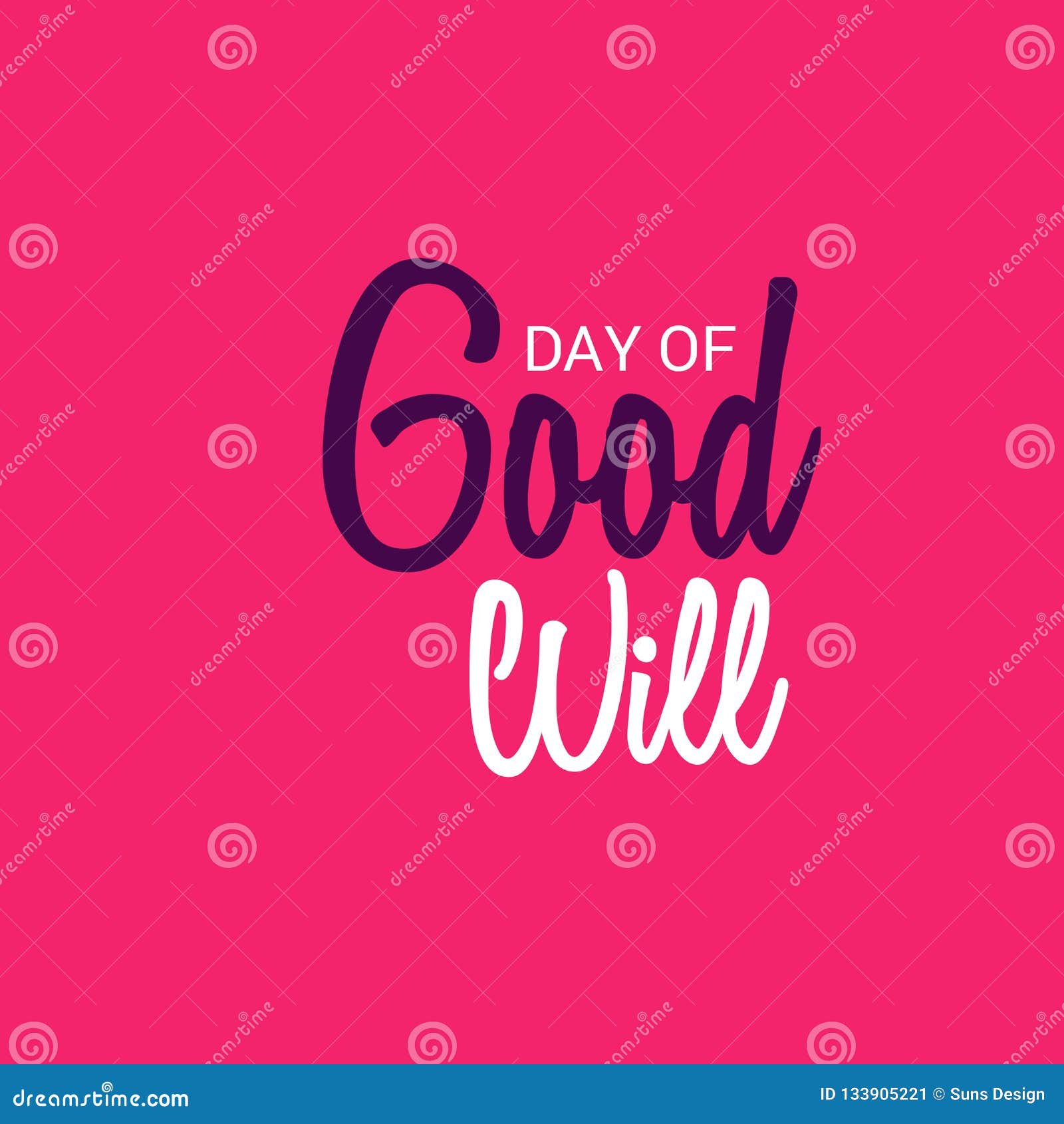 Day of Good Will. stock illustration. Illustration of love - 133905221