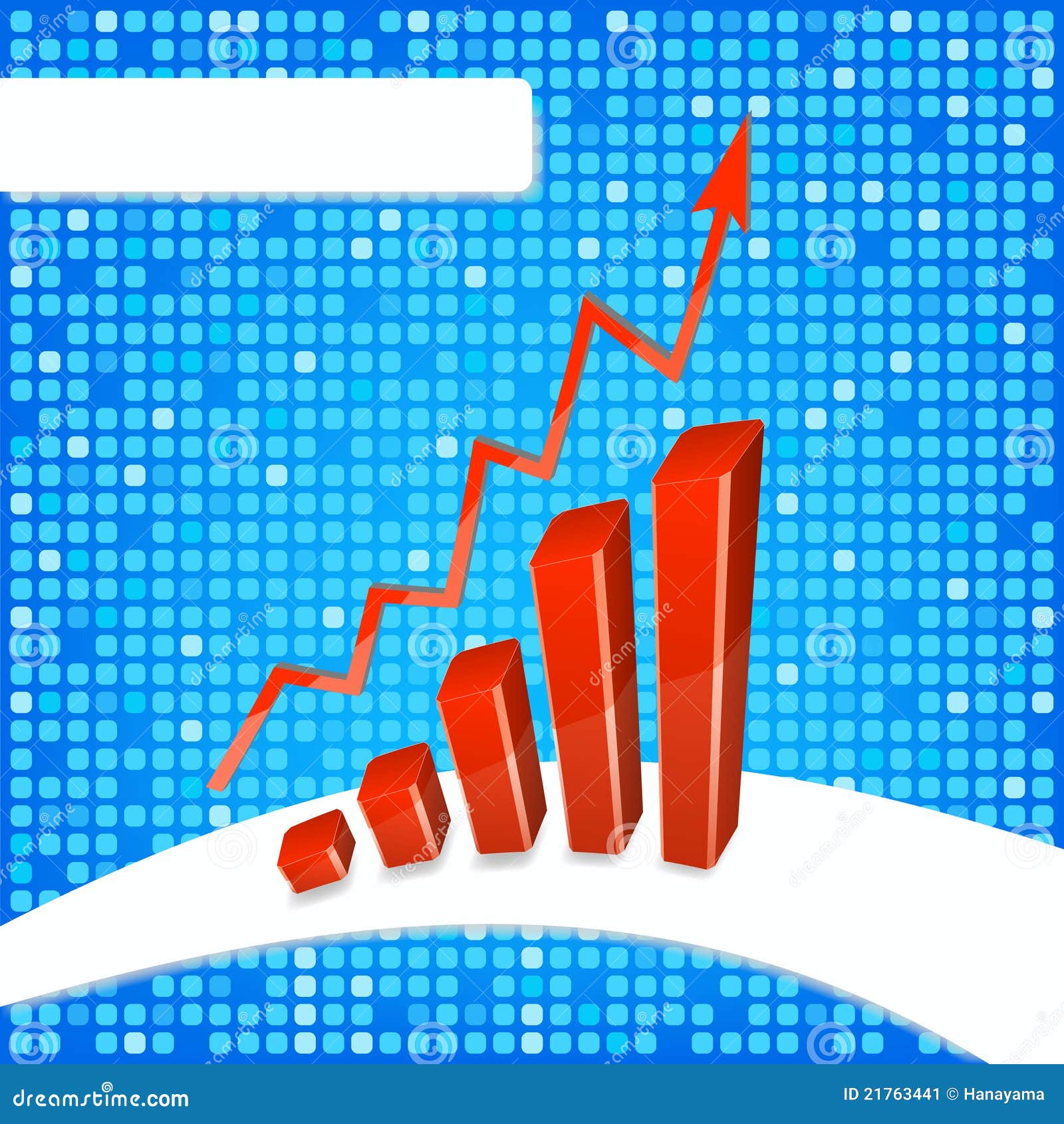Vector Illustration of Bar Graph Stock Vector - Illustration of ...