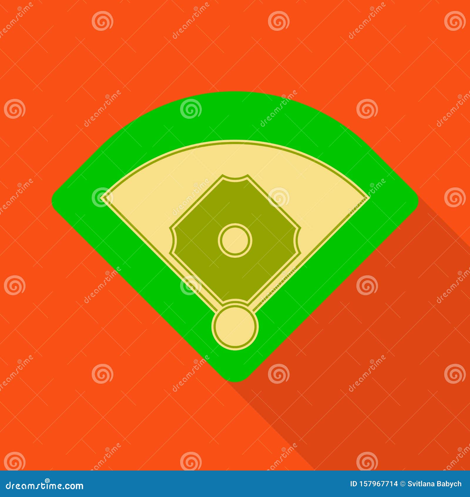 Vector Design of Baseball and Stadium Symbol. Set of Baseball and Base ...