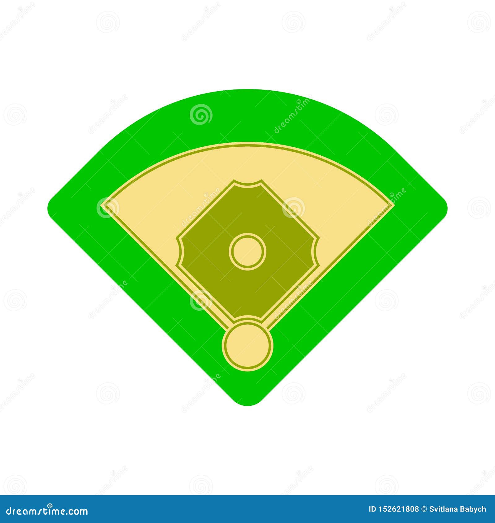 Vector Design of Baseball and Stadium Icon. Collection of Baseball and ...