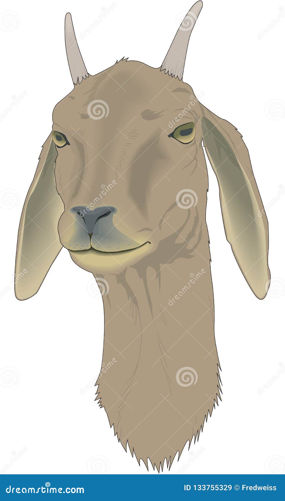 Face Billy Goat Isolated On Black Circle - Goat, Sheep, Lamb Logo ...