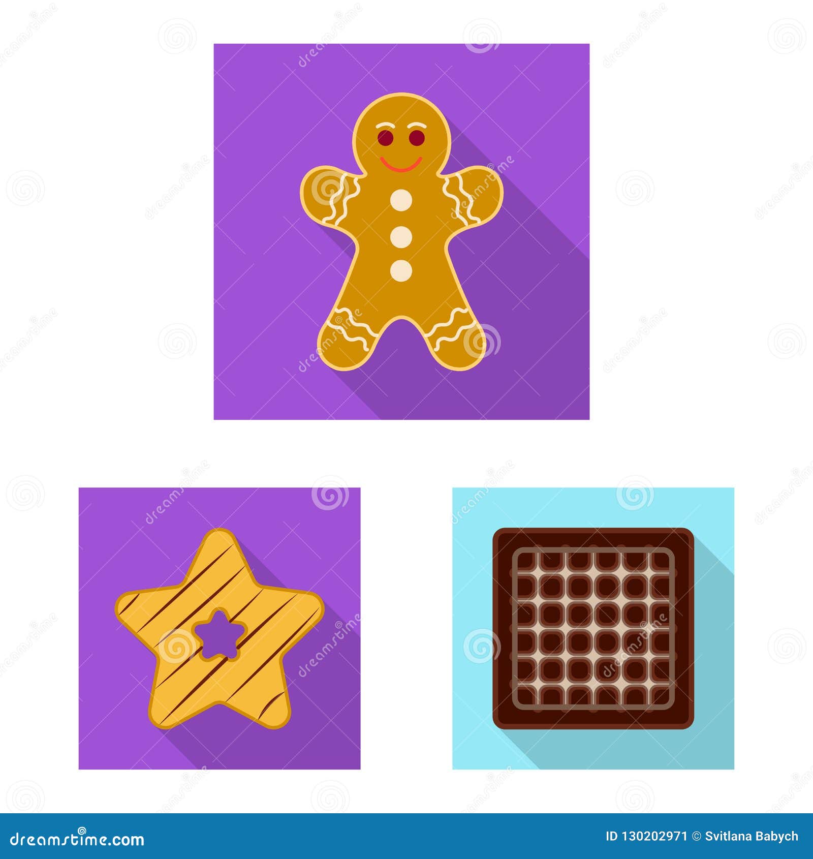 Vector Design of Biscuit and Bake Symbol. Collection of Biscuit and ...