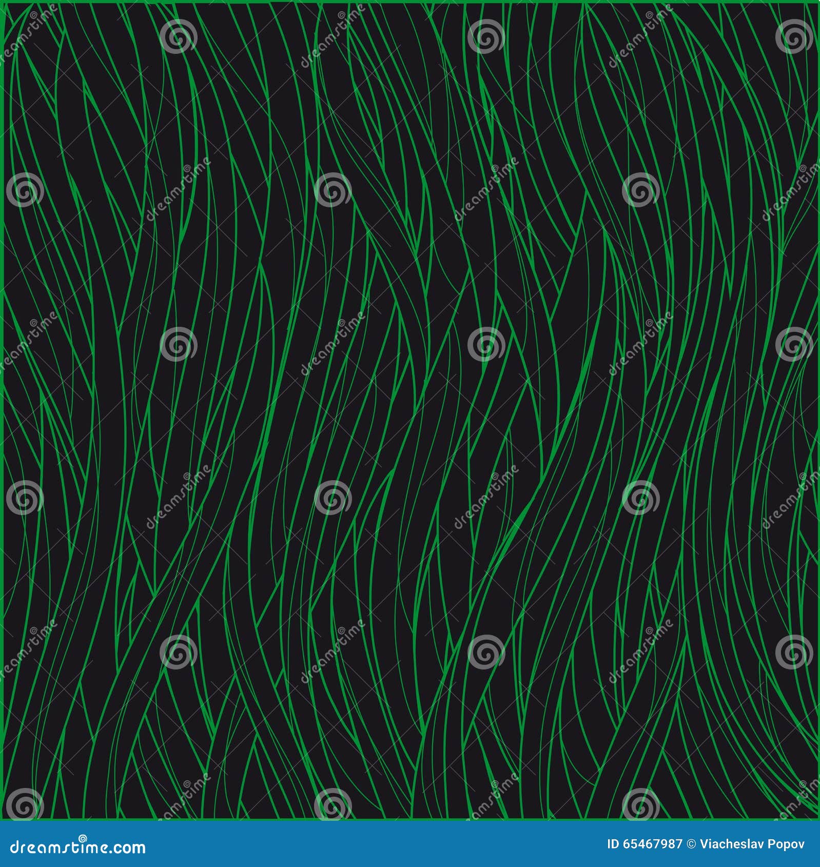 Vector Illustration Black-and-green Pattern Stock Vector - Illustration ...