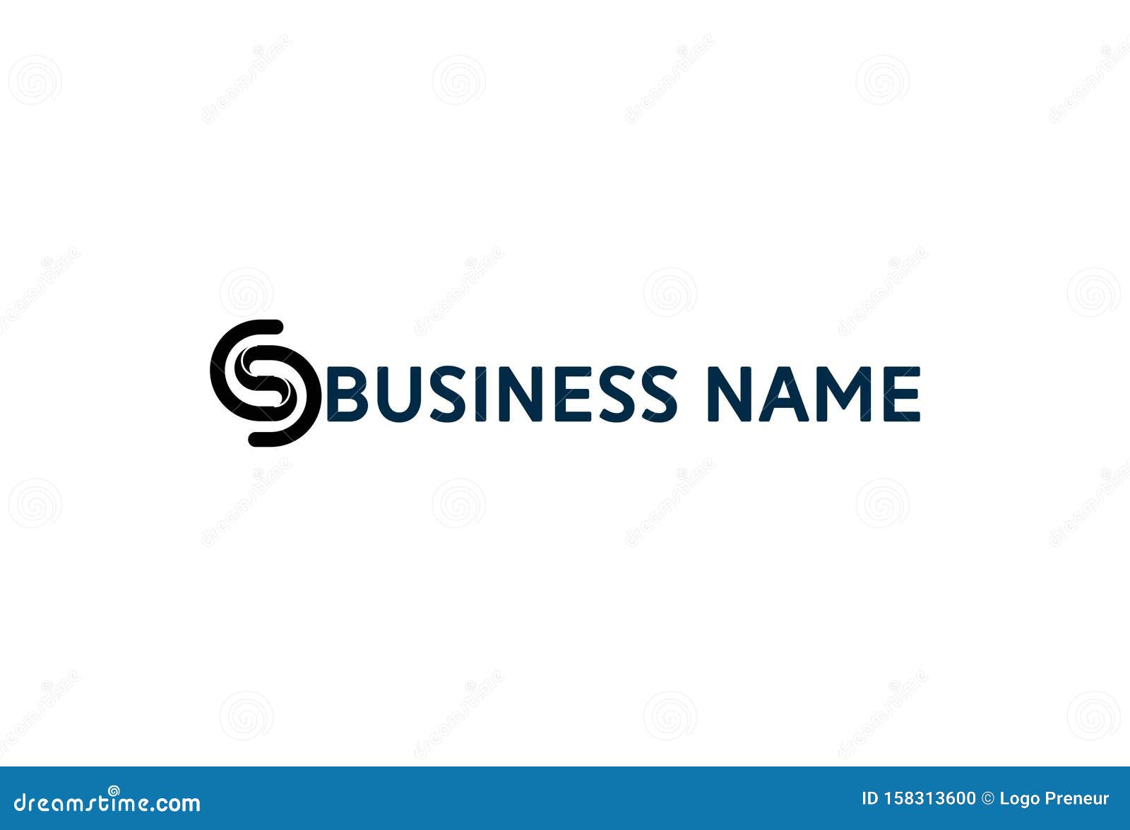 Vector Illustration of Black Logo Stock Vector - Illustration of ...