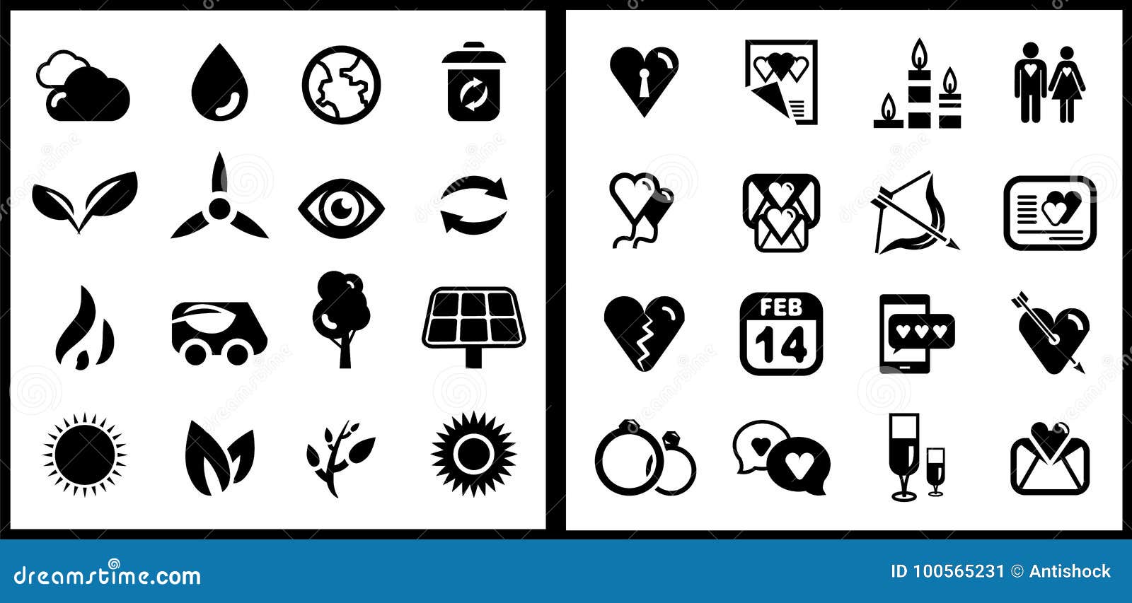 Black icon set stock vector. Illustration of cloud, abstract - 100565231