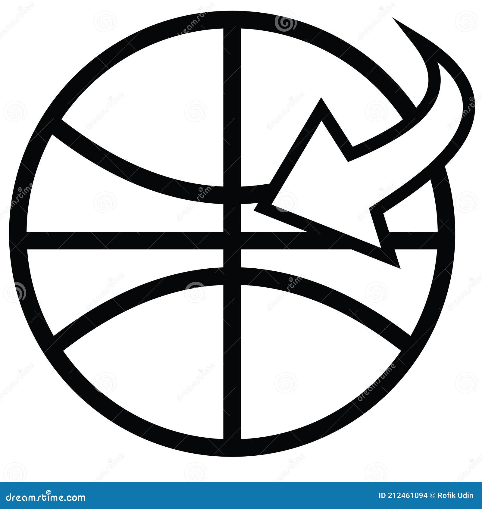 Entered Arrow Logo Royalty-Free Stock Photography | CartoonDealer.com ...