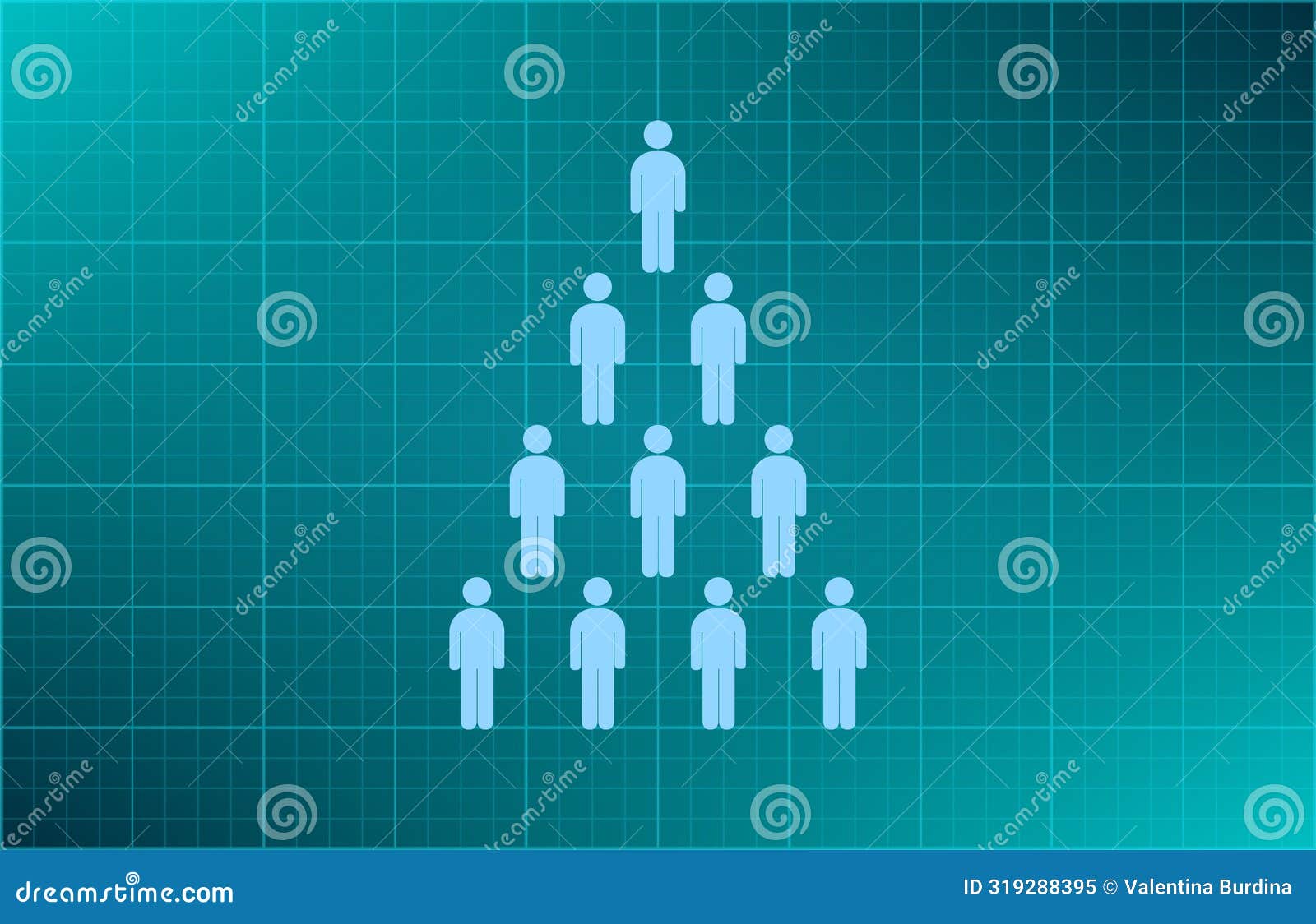 Vector Illustration Blue Background Stock Vector - Illustration of ...