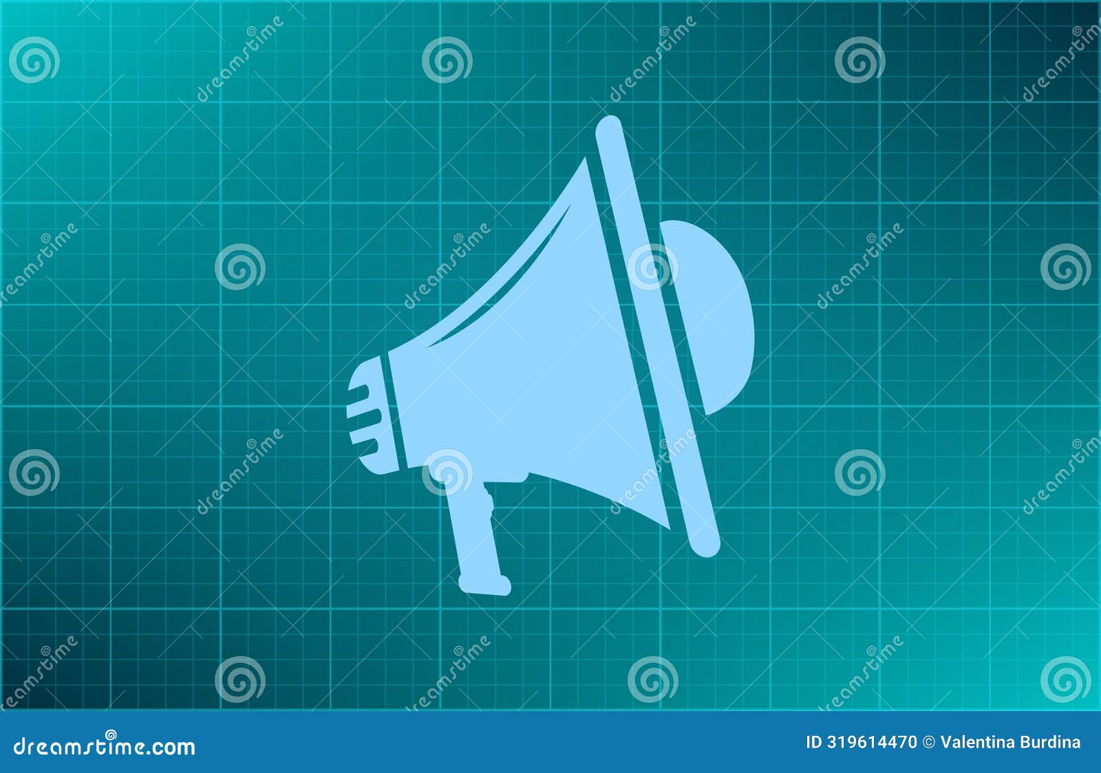 Vector Illustration Blue Background Stock Vector - Illustration of ...