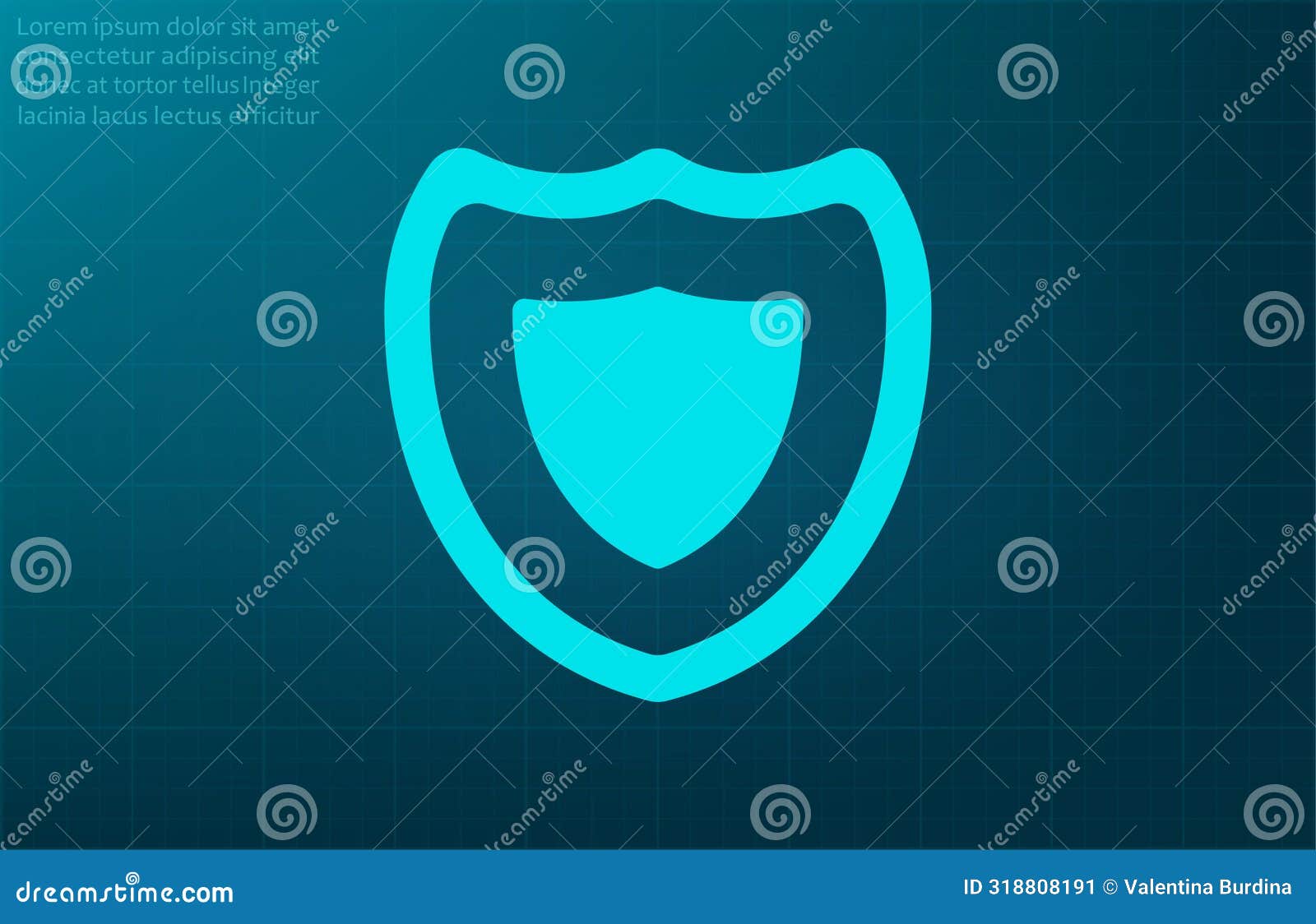 Vector Illustration, Blue Background Stock Vector - Illustration of ...