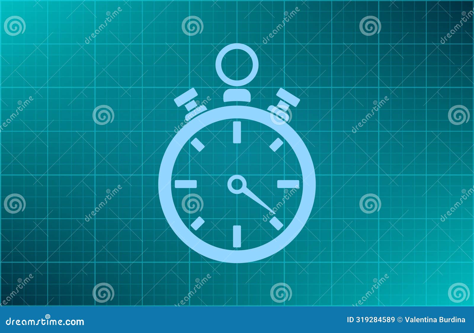 Vector Illustration Blue Background Stock Vector - Illustration of race ...