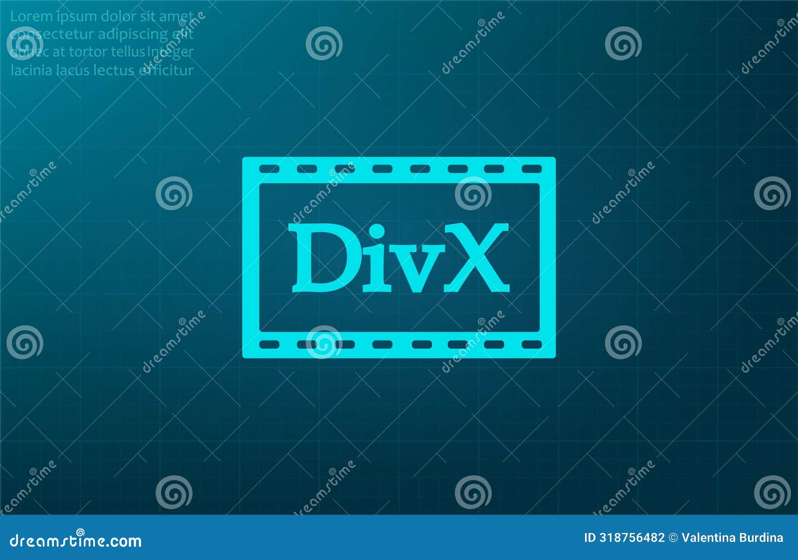 Vector Illustration, Blue Background Stock Vector - Illustration of ...