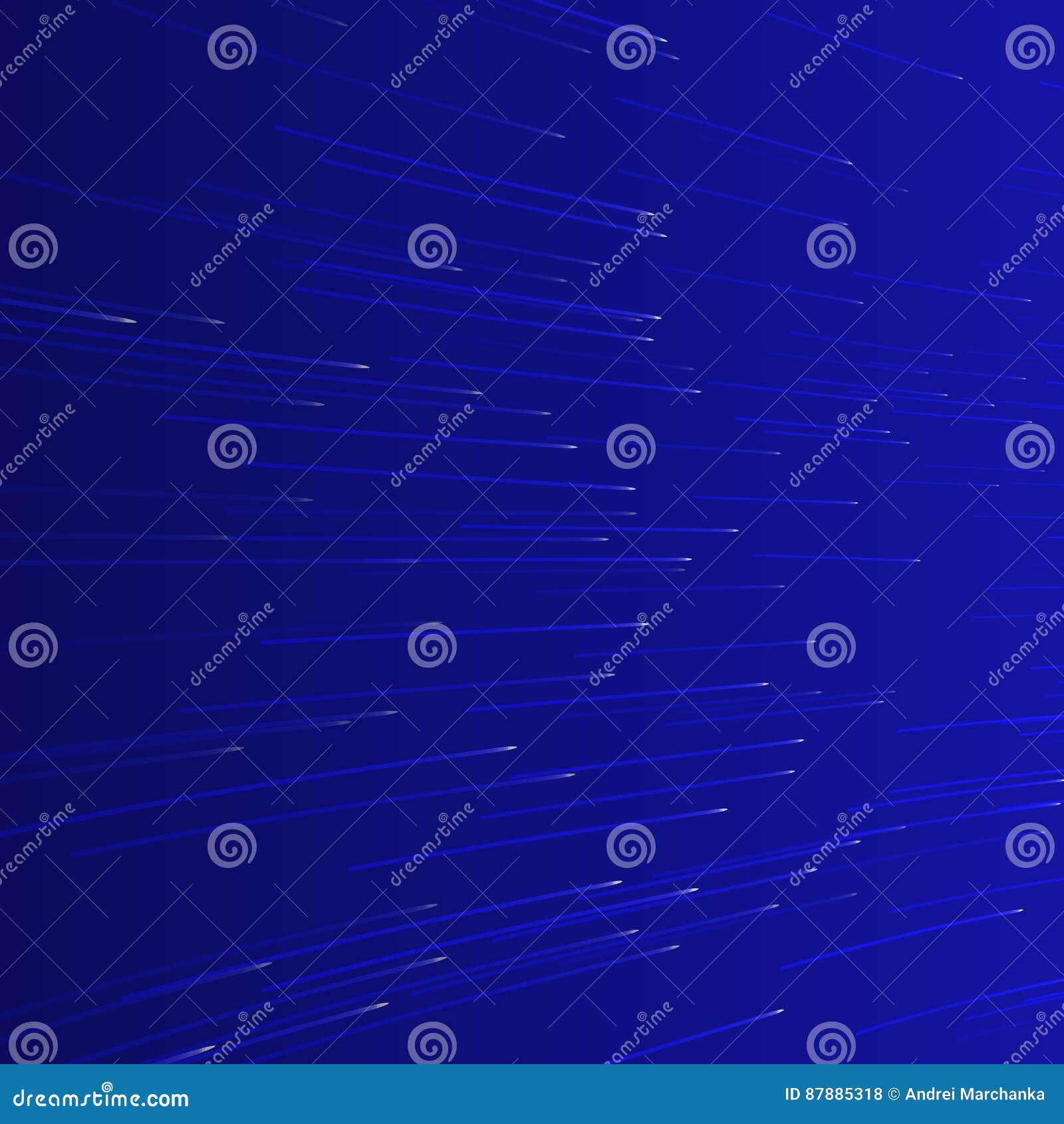 Vector Illustration. Blue Technology Background With Lines Representing ...