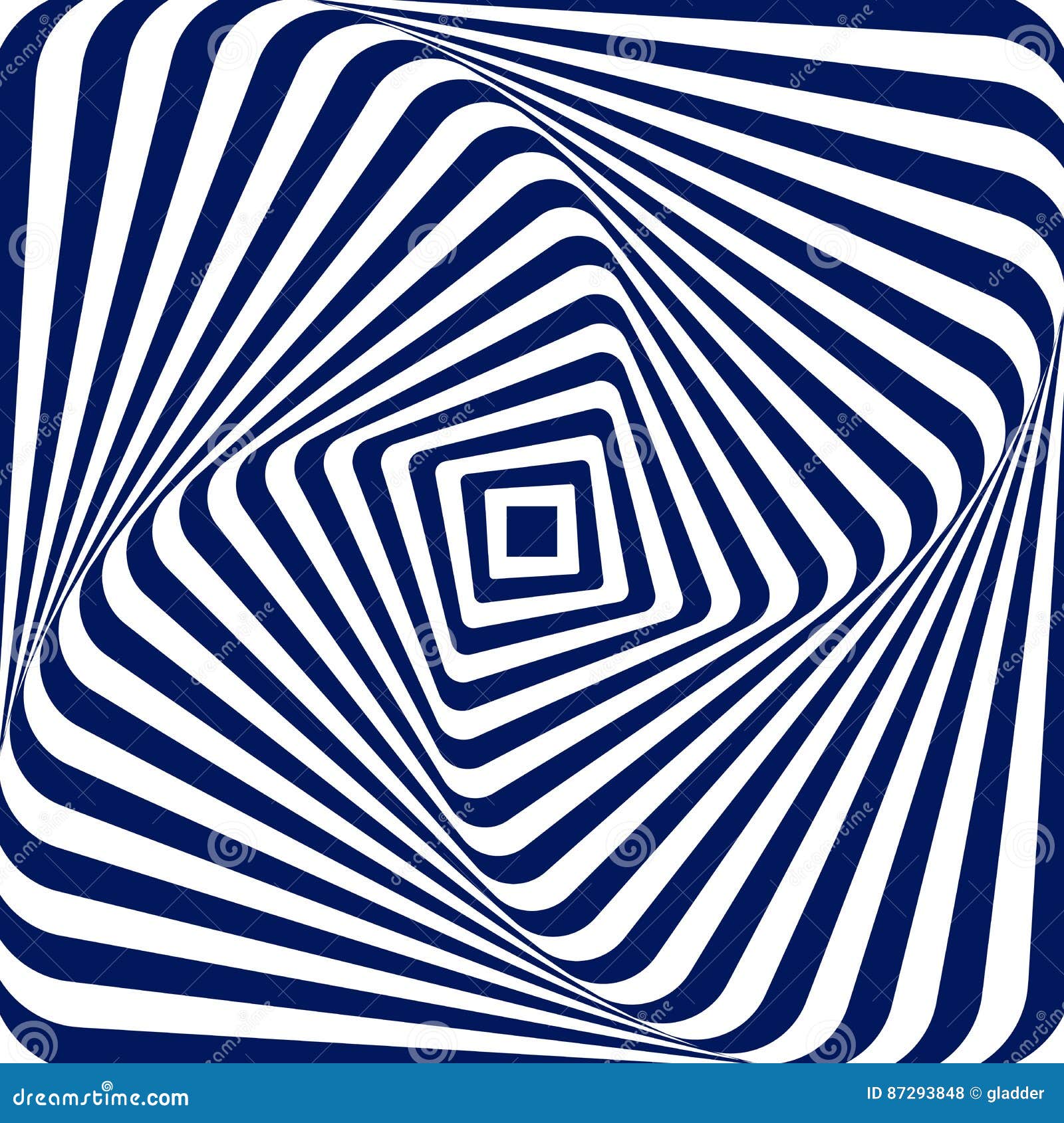 Vector Illustration Blue White Geometric Background of Increasing and ...