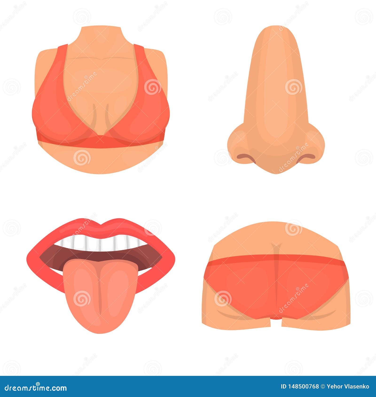 Vector Design of Body and Part Sign. Set of Body and Anatomy Stock ... Vector Design of Body and Part Sign. Set of Body and Anatomy Stock ...