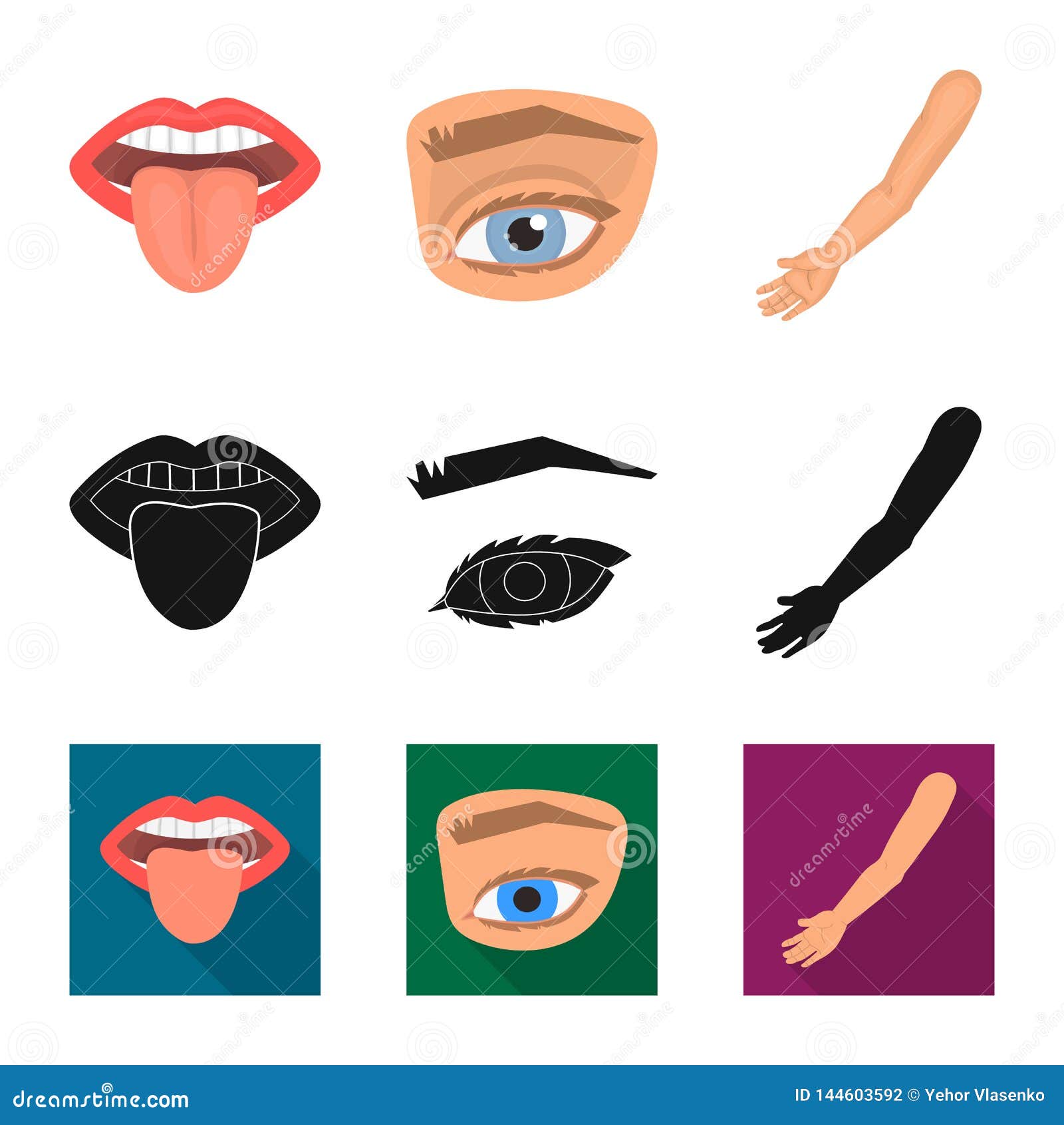 Vector Design of Body and Part Sign. Collection of Body and Anatomy ... Vector Design of Body and Part Sign. Collection of Body and Anatomy ...
