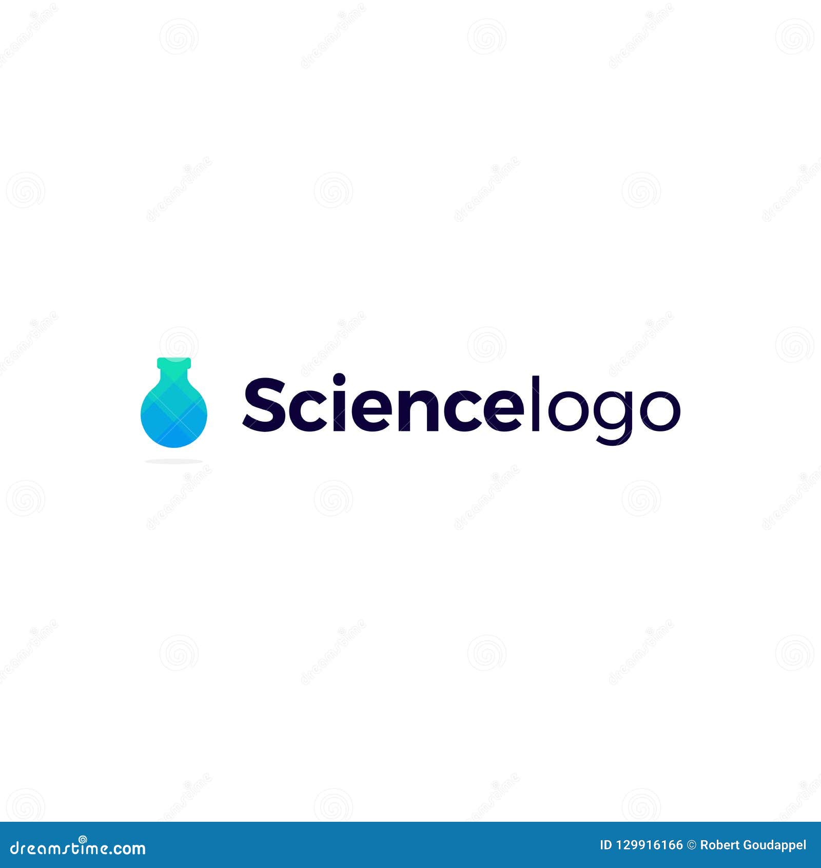 Science Vector Logo Colorful Flask Stock Vector - Illustration of ...