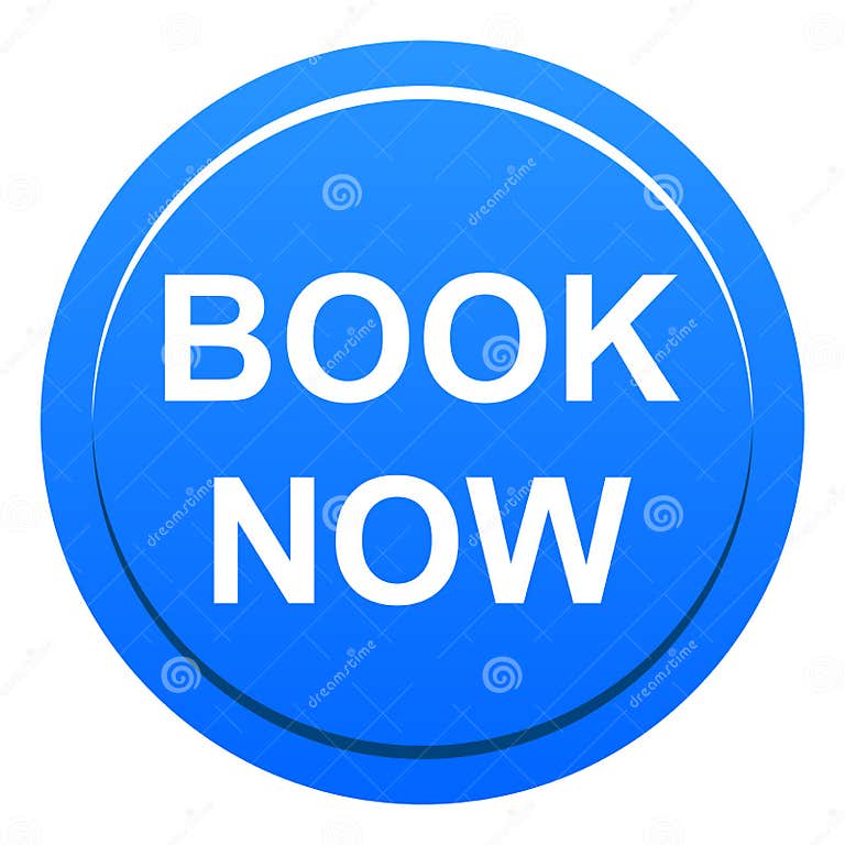 Book now button stock vector. Illustration of clipart - 119547950