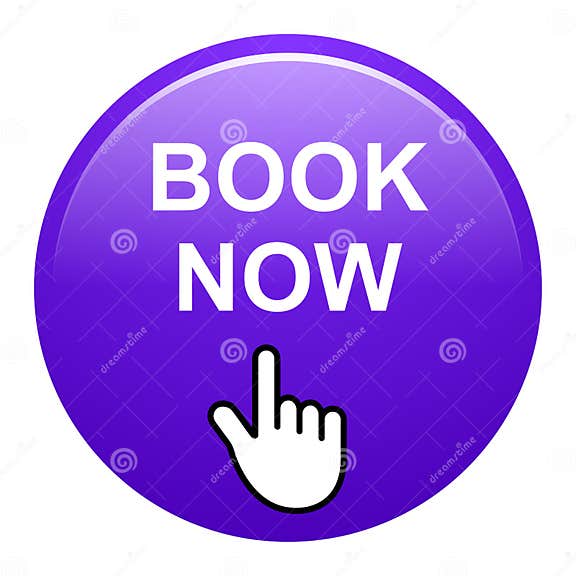 Book now button stock vector. Illustration of customer - 119711891