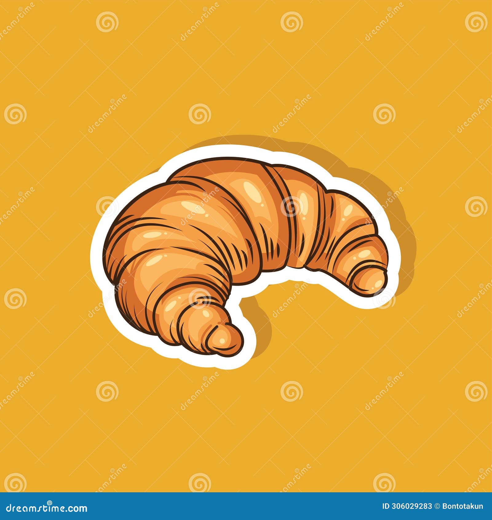 Bread sticker stock illustration. Illustration of kitchen - 306029283