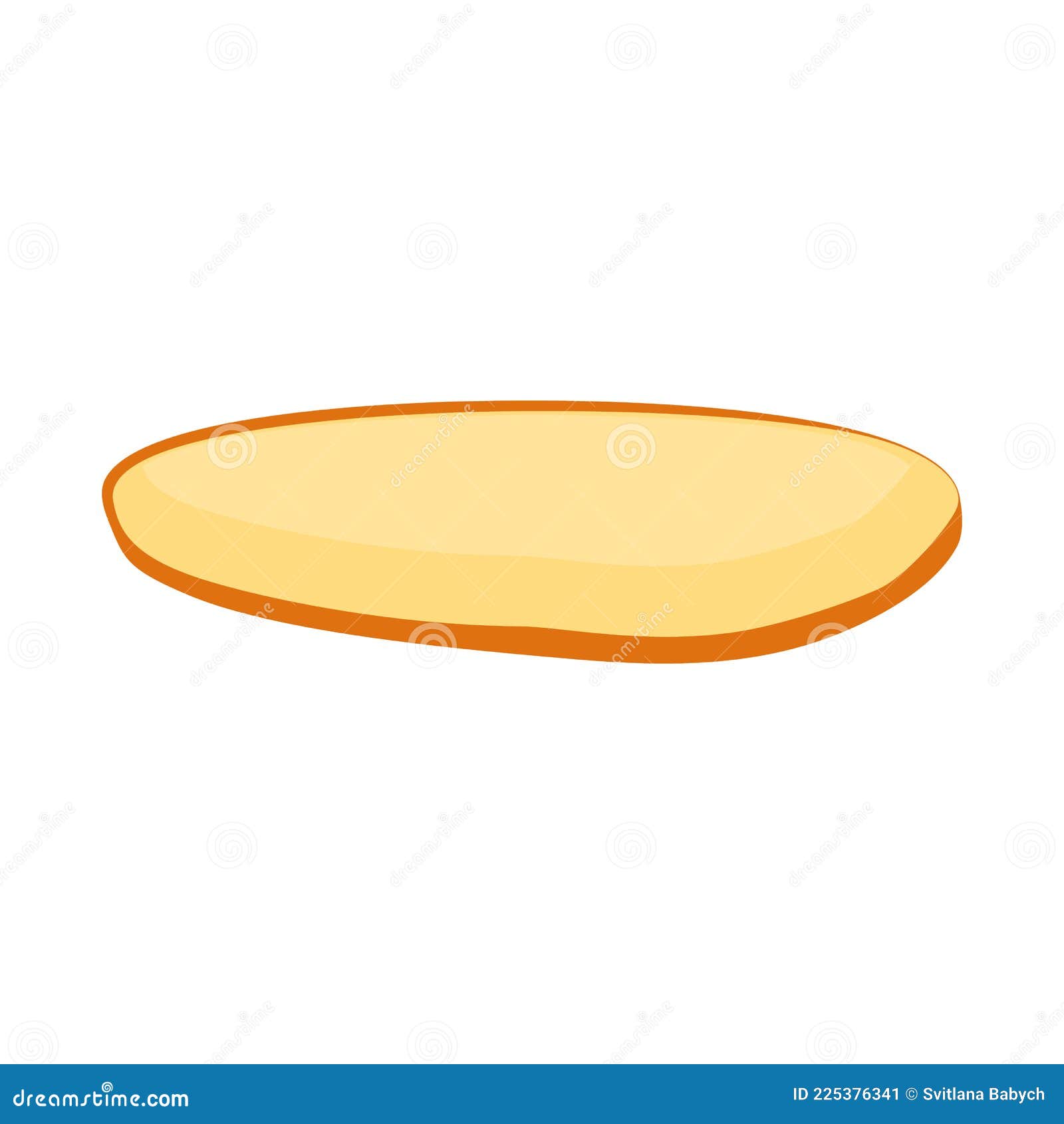 Vector Illustration of Bun and Part Icon. Web Element of Bun and Bread ...