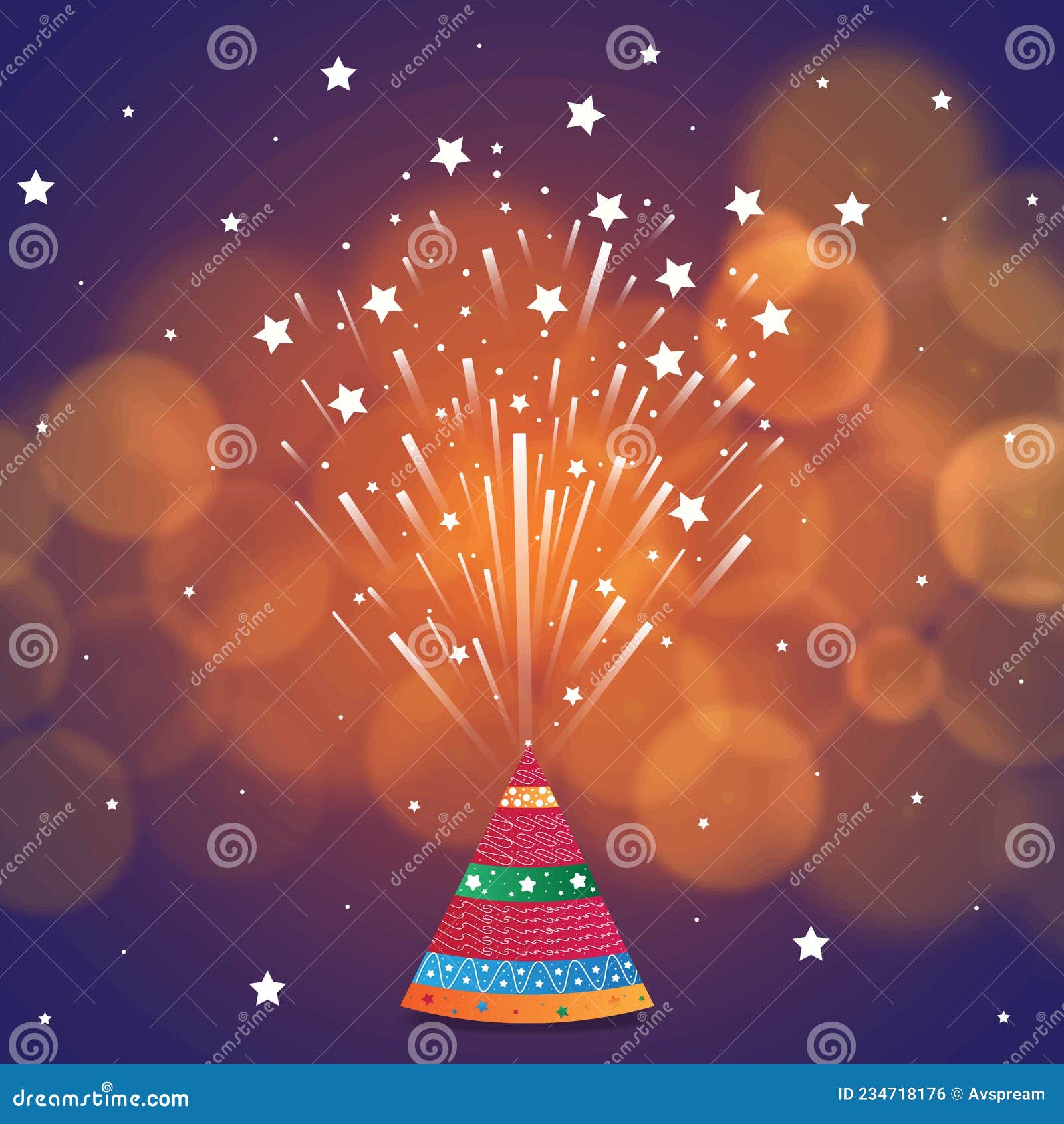 Diwali Firecrackers Silhouette Icon. Cartoon Vector | CartoonDealer.com ...