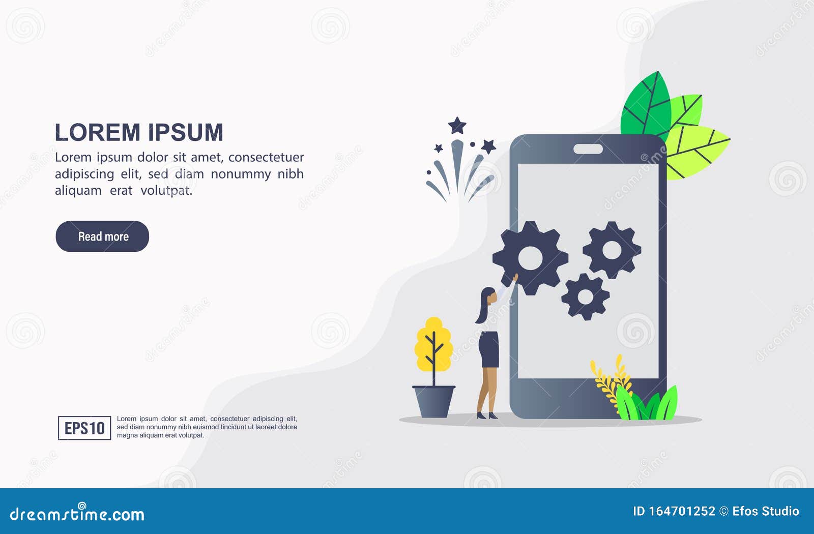 Vector Illustration of Business Development & Solution Concept with ...