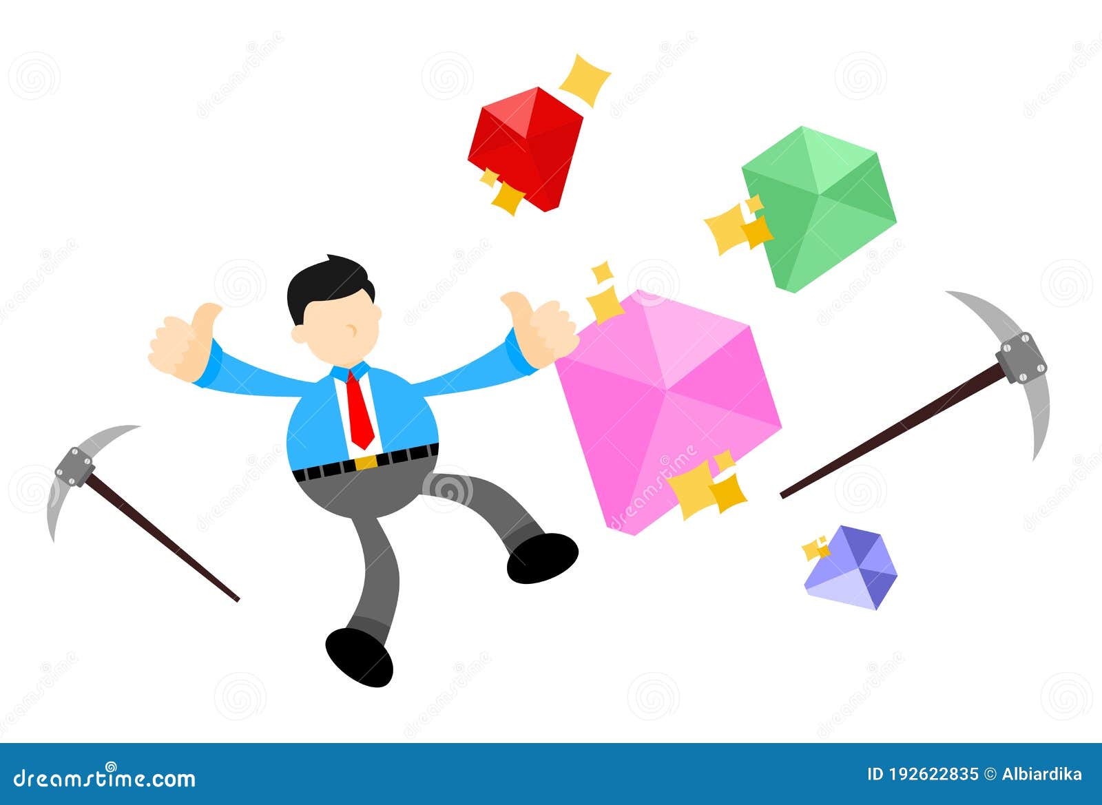 Diamond Worker Logo Template. Recruitment Vector Design | CartoonDealer ...