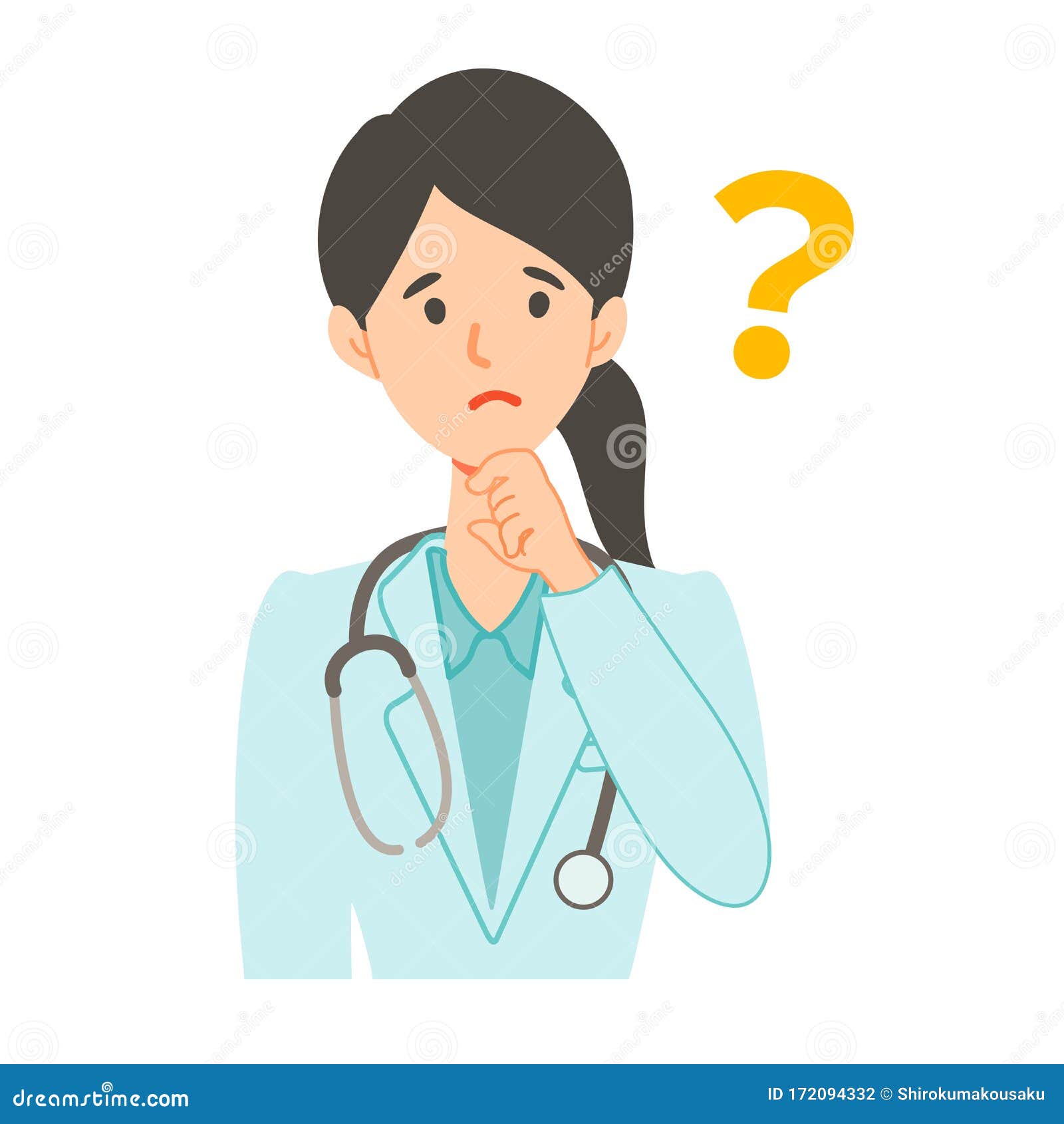 Vector Illustration of Businesswoman Character Stock Vector ...