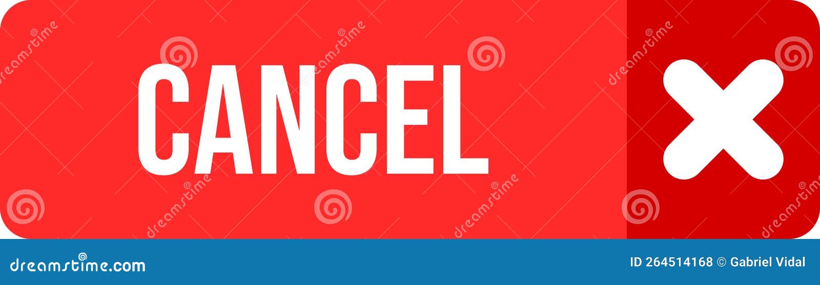 Cancel Button. Red Cancel Button. Button for Cancel in Red Color. Stock ...