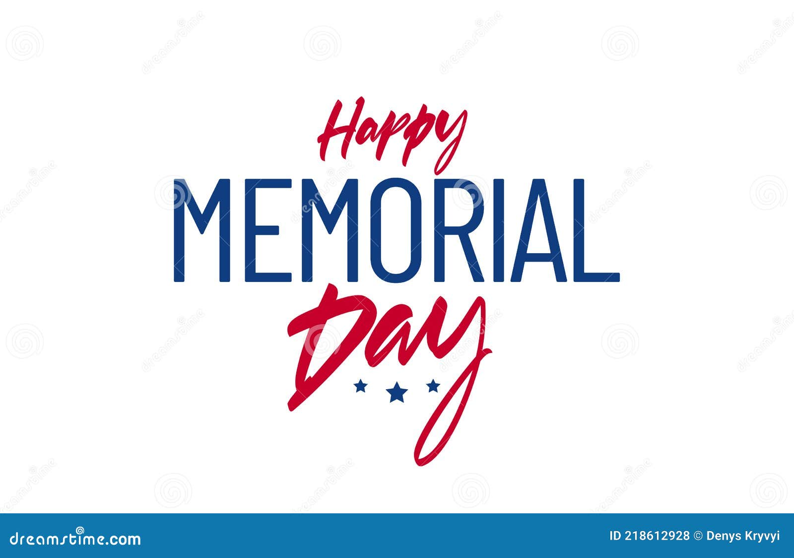 Vector Illustration: Calligraphic Lettering Composition of Happy ...