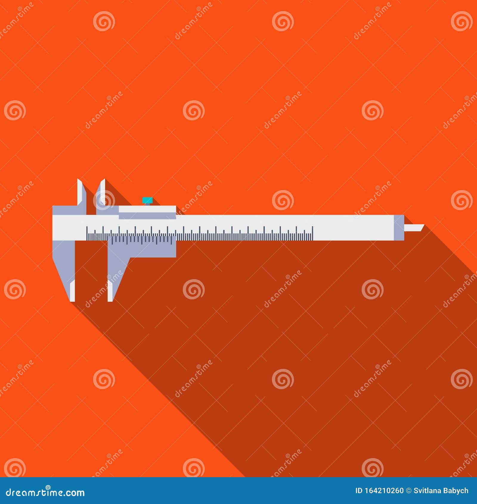 Vector Design of Calliper and Vernier Icon. Graphic of Calliper and ...
